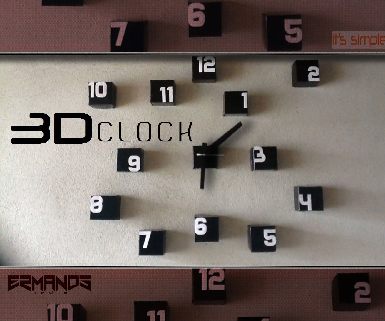 3D Clock : 9 Steps (with Pictures) - Instructables