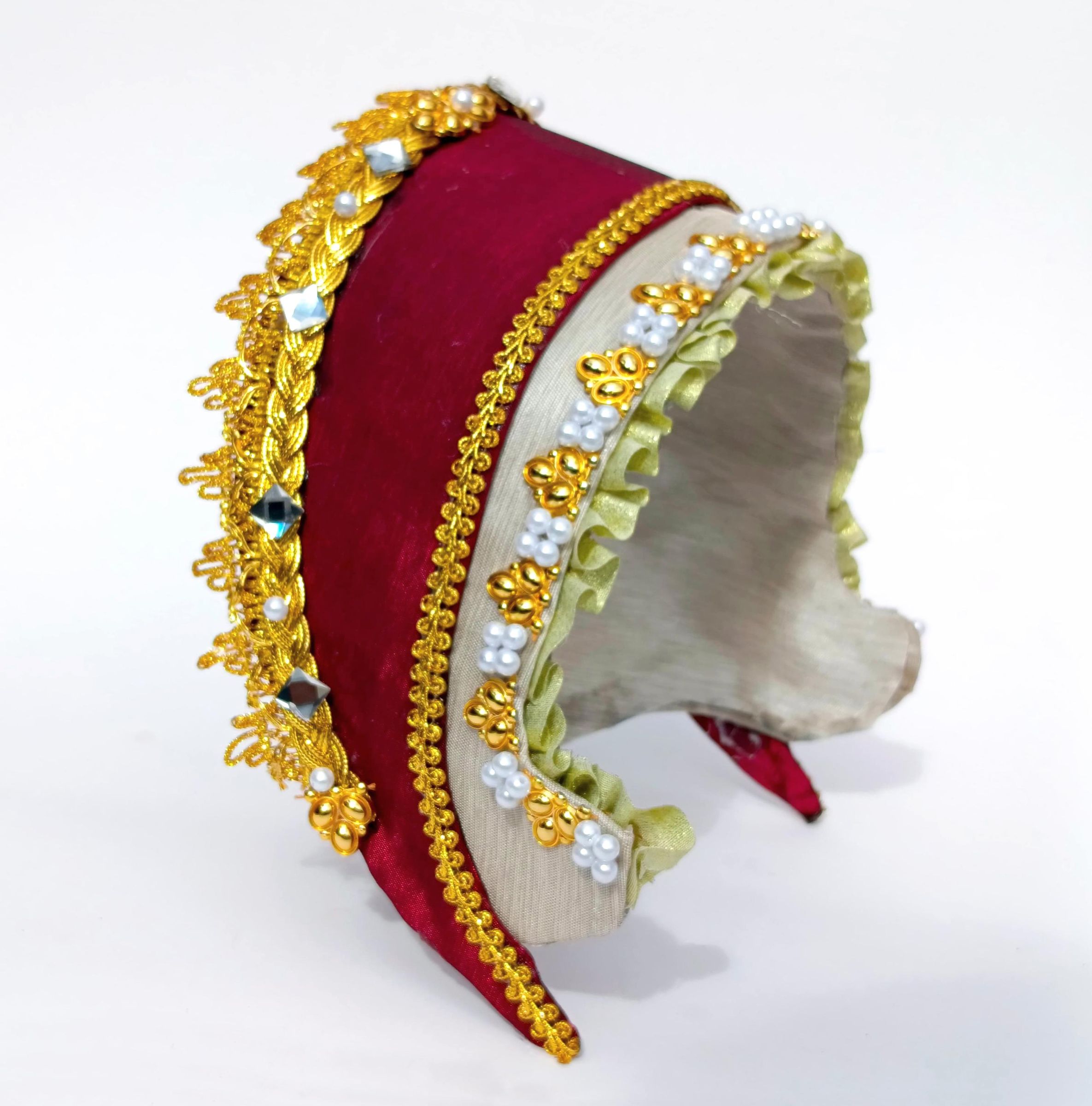 Catherine Parr Inspired French Hood : 14 Steps (with Pictures ...