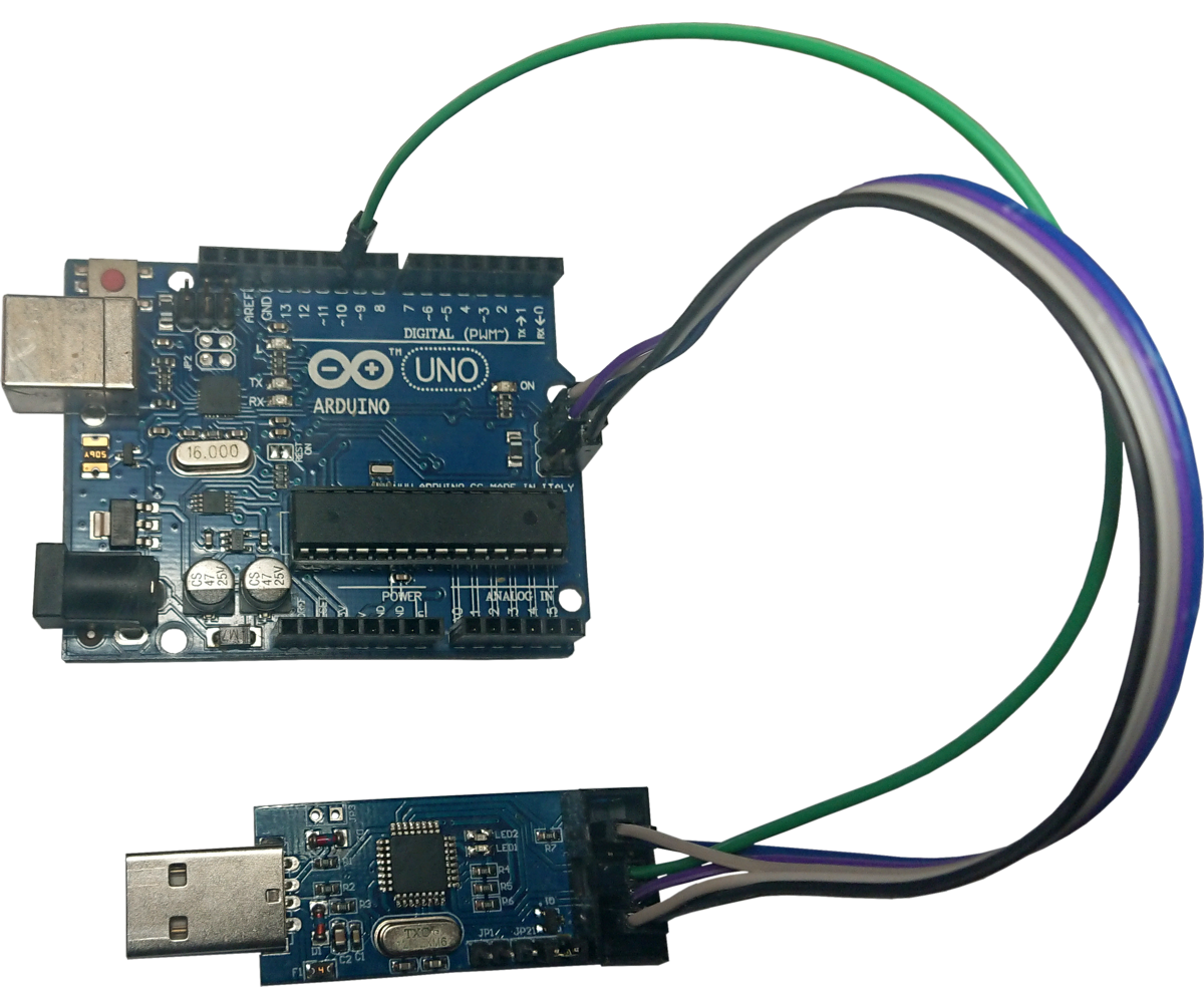 Updating a USBasp Chinese Clone Using an Arduino Uno : 3 Steps ...