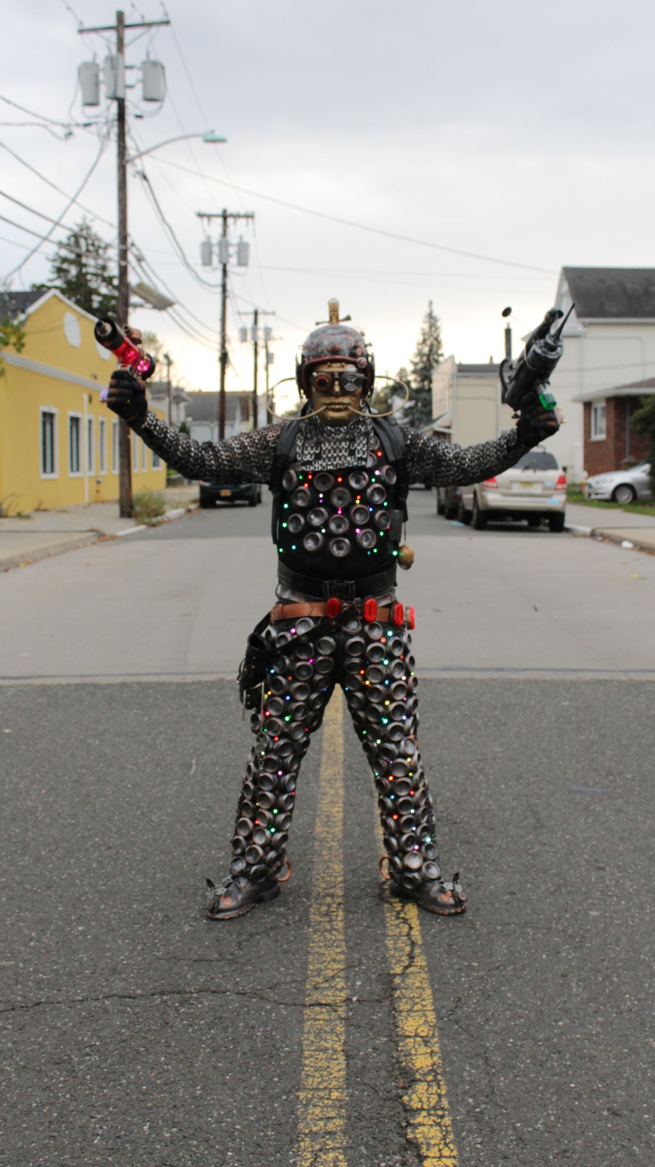 Extraterrestrial Cyborg Halloween Costume : 11 Steps (with Pictures ...