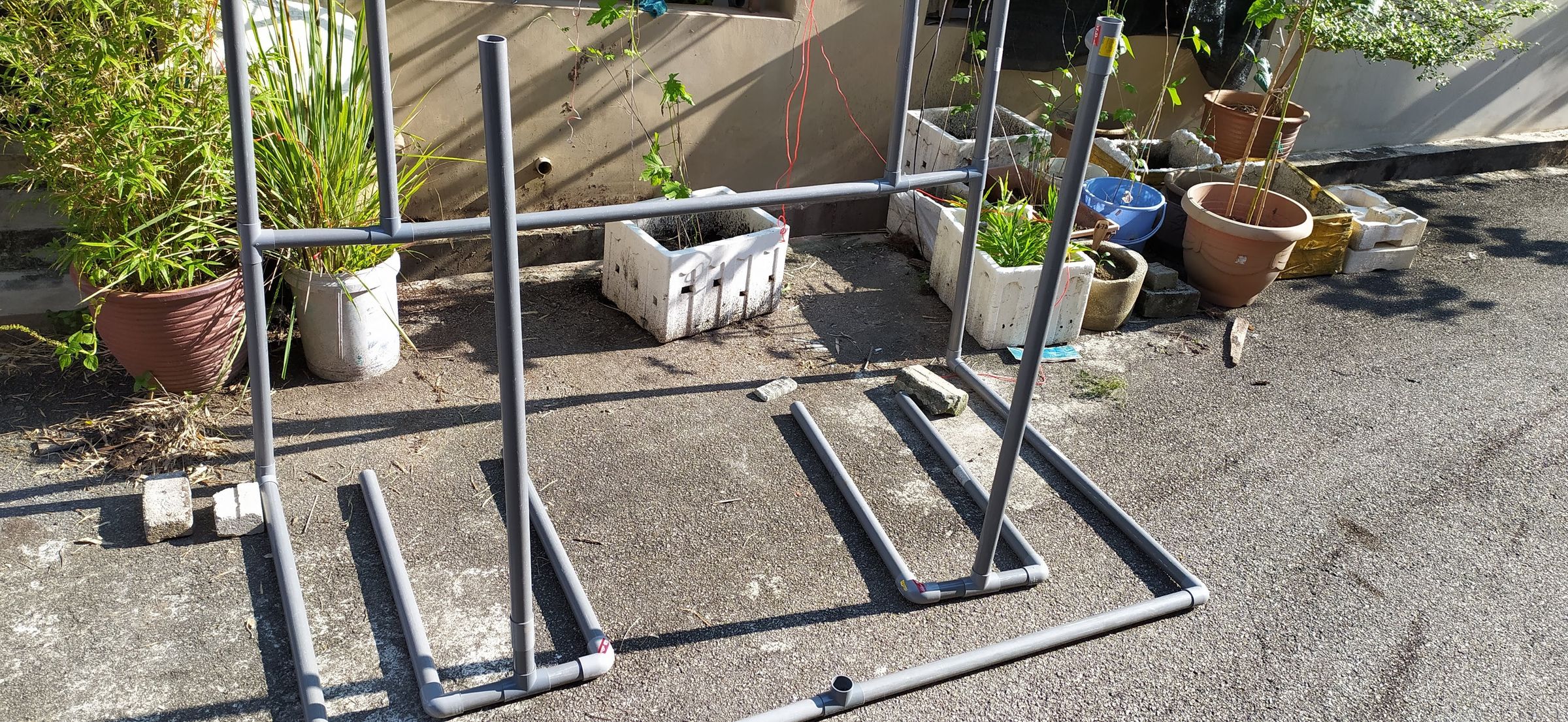 Greenhouse With PVC Pipe for My Small Backyard : 5 Steps - Instructables