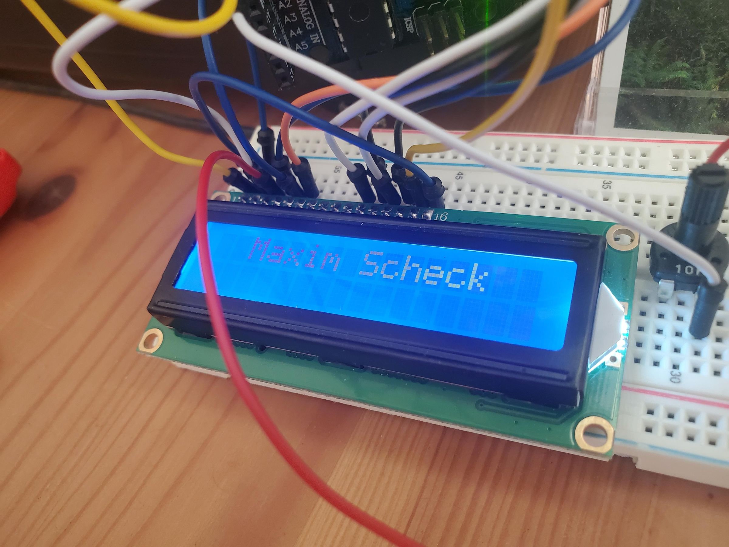 LCD 1602 With Arduino Uno R3 : 6 Steps - Instructables