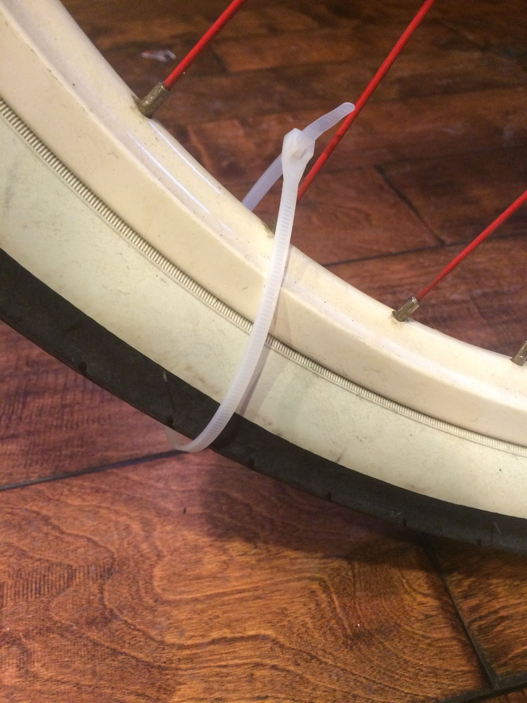 Zip Tie Bike Traction Chain : 3 Steps (with Pictures) - Instructables