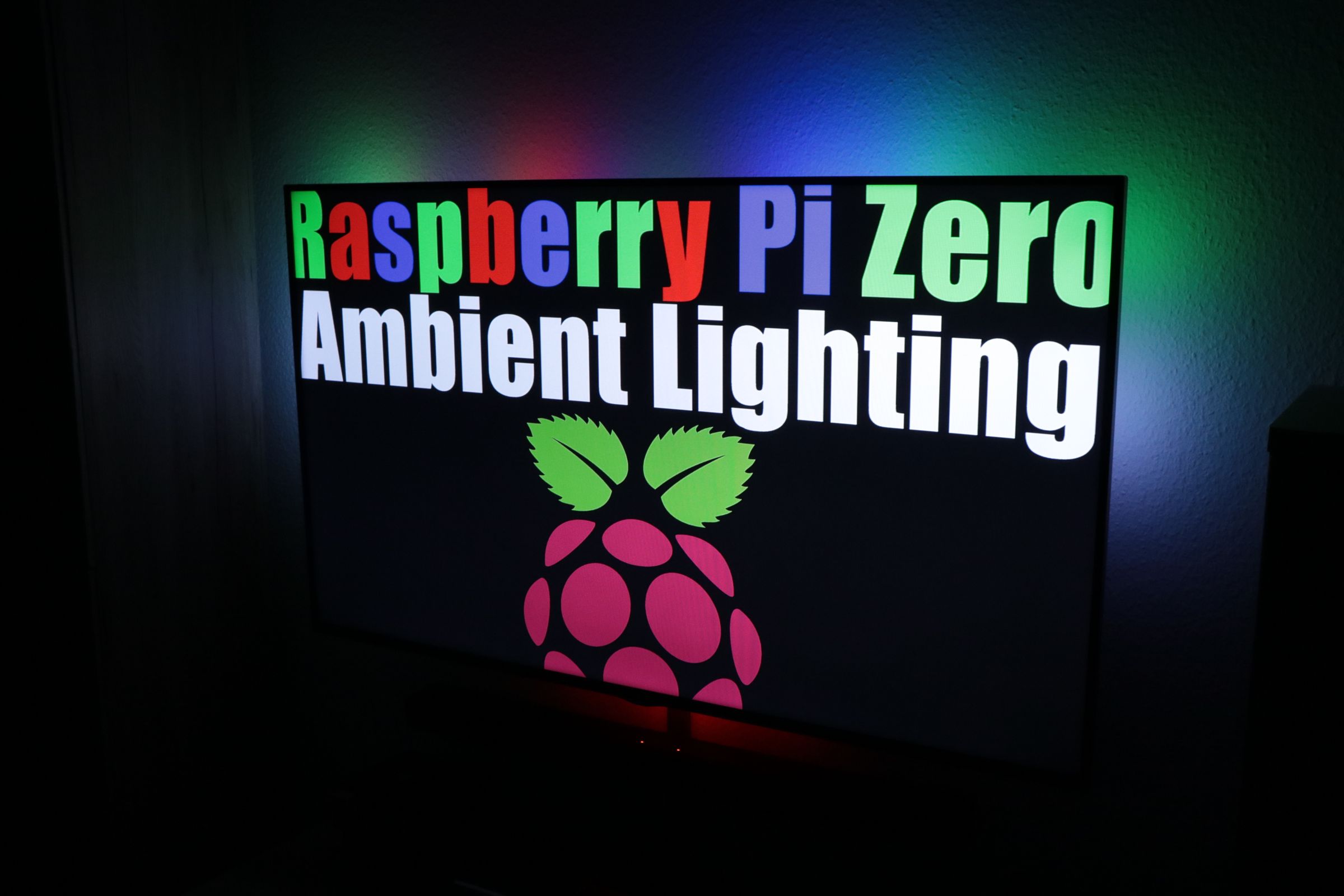 Make Your Own Ambient Lighting With the Raspberry Pi Zero : 5 Steps ...
