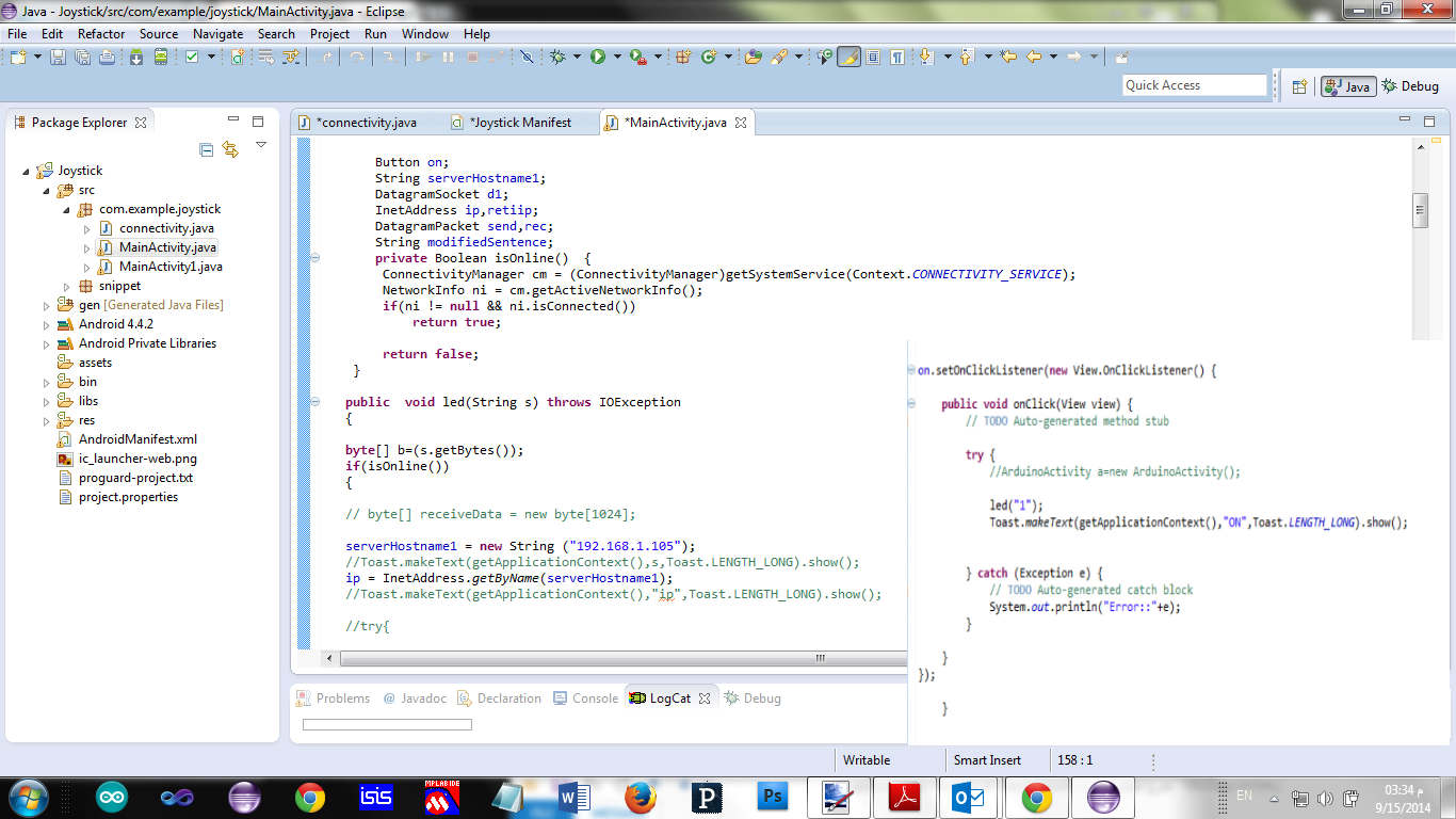 Making an Android Application for Arduino(LED Turn ON/OFF) : 3 Steps ...