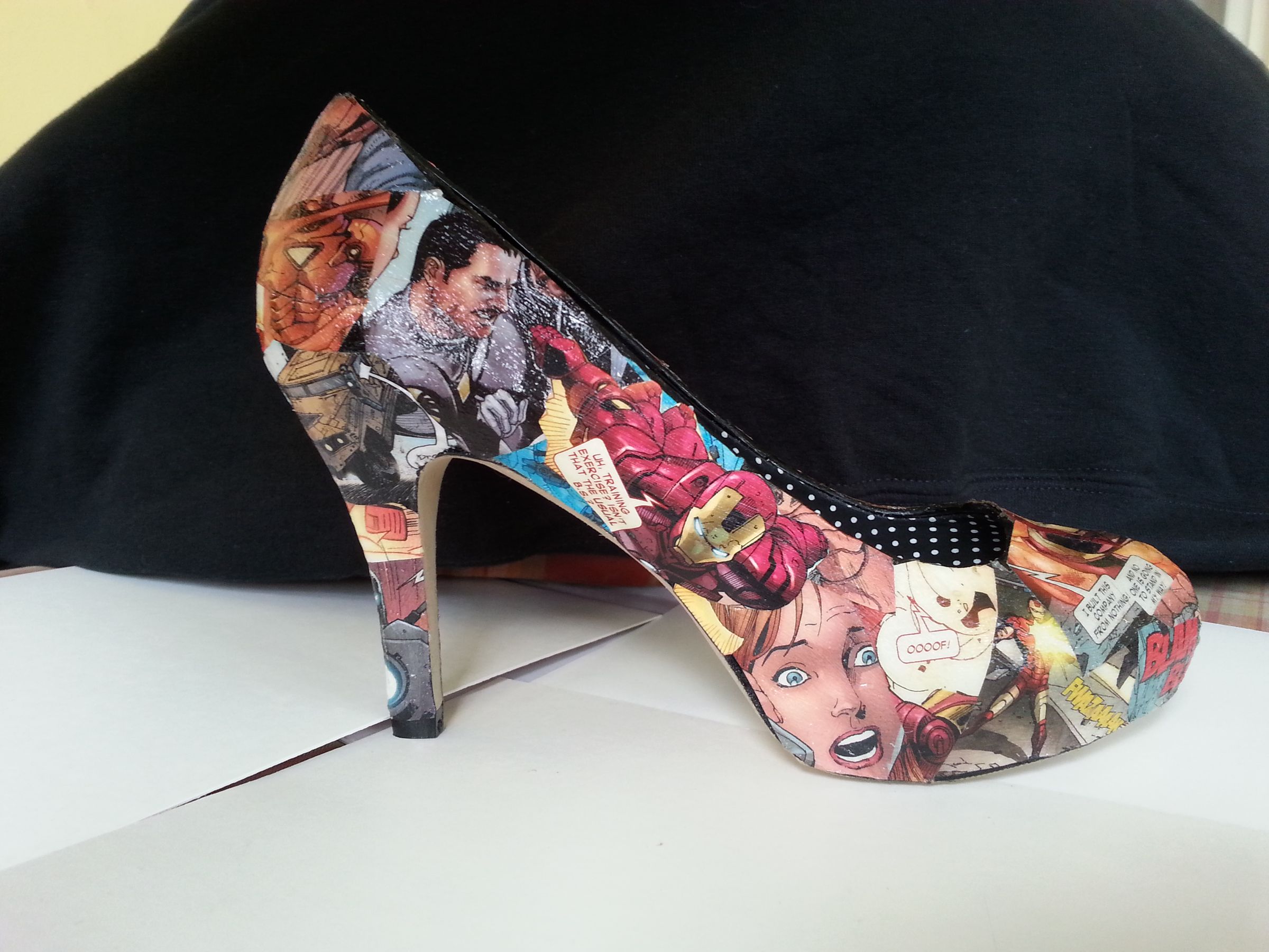 Comic Book Shoes : 5 Steps (with Pictures) - Instructables