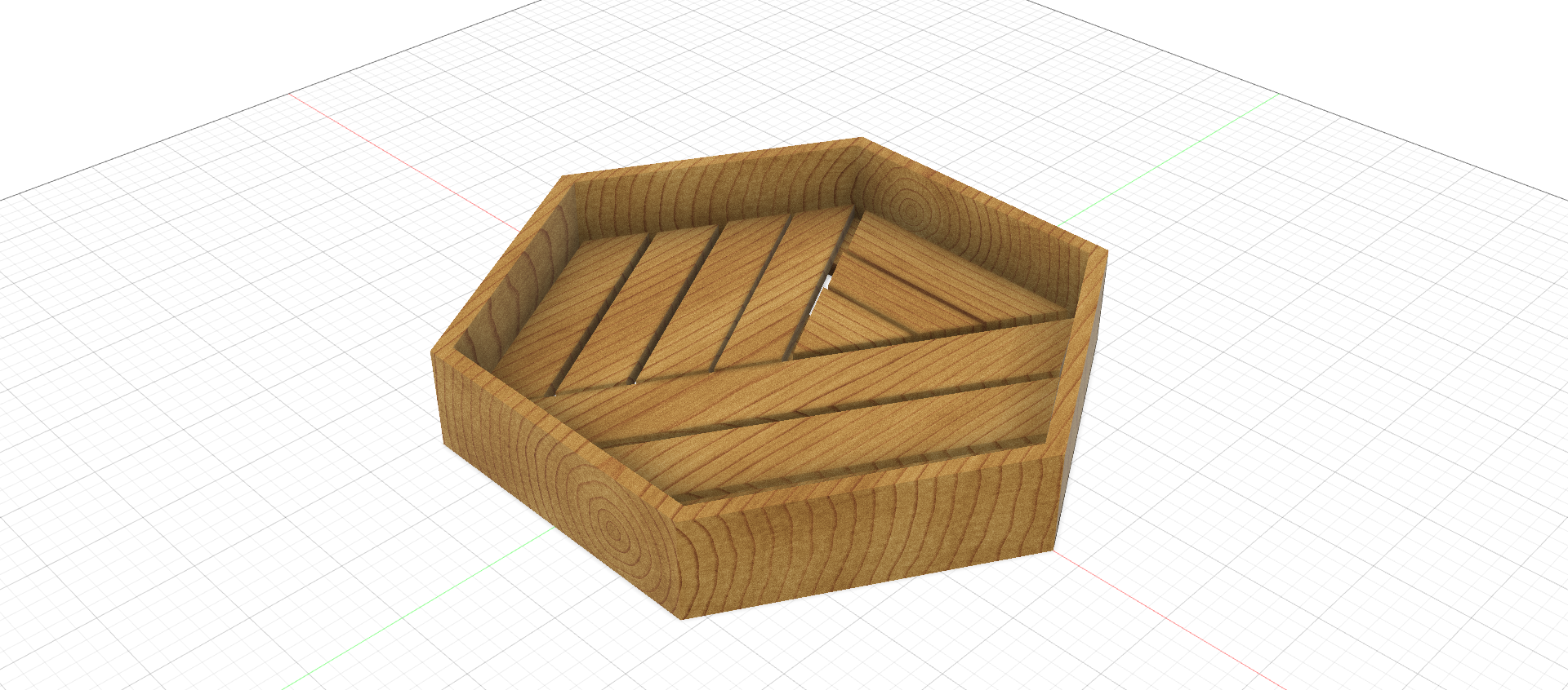 Decorative Hexagonal Wood Serving Tray : 5 Steps (with Pictures ...
