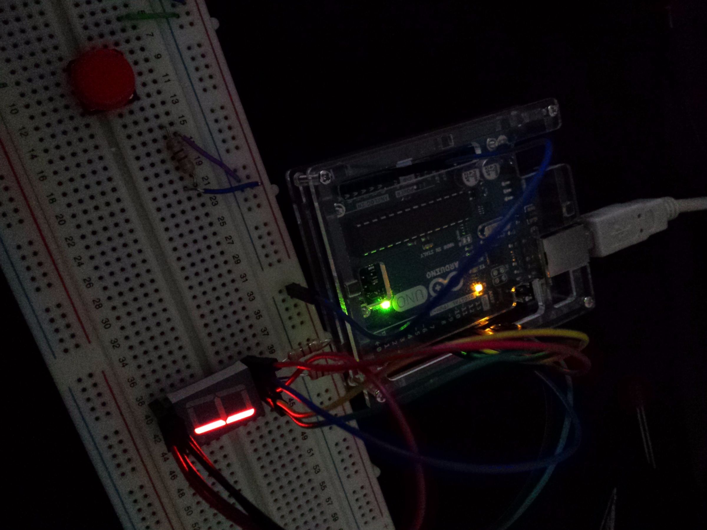 Arduino Decimal Counter With 7 Segment Display : 4 Steps (with Pictures ...