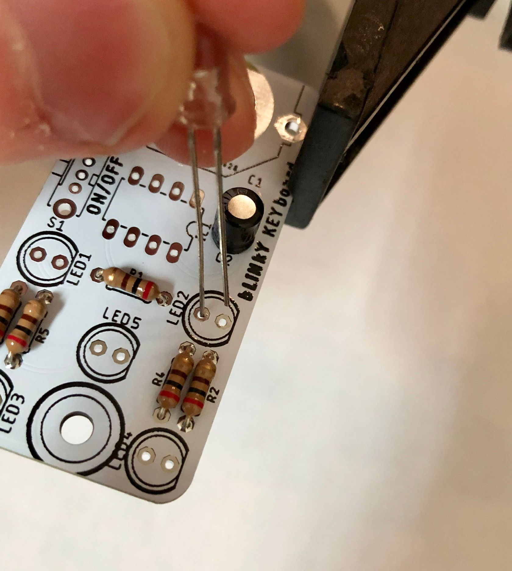 Blinky KEY Board Soldering Kit : 17 Steps - Instructables