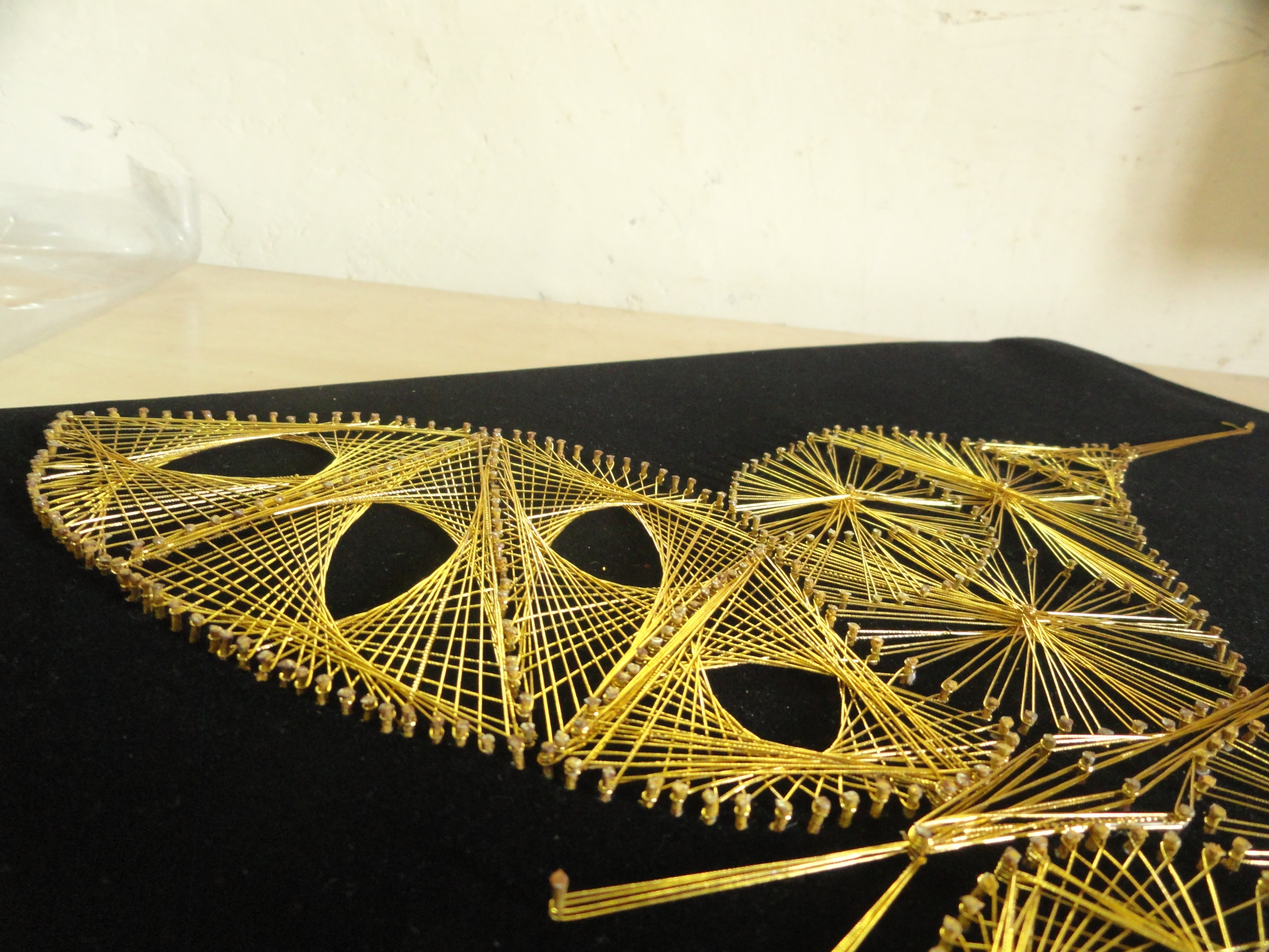 String Butterfly ( String - Nail Art ) : 9 Steps (with Pictures ...