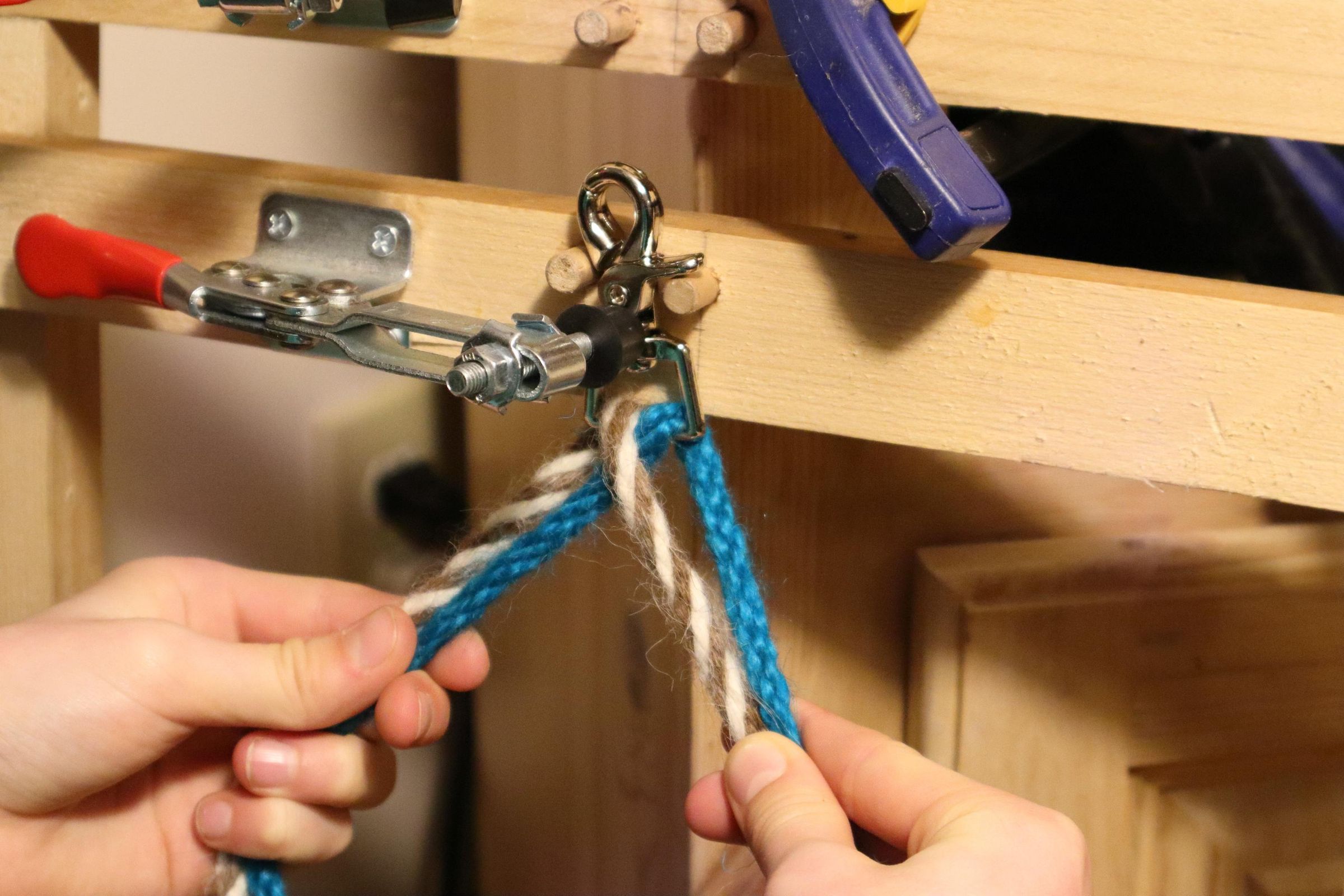Four Strand Flat Braid Mohair Reins : 9 Steps (with Pictures ...