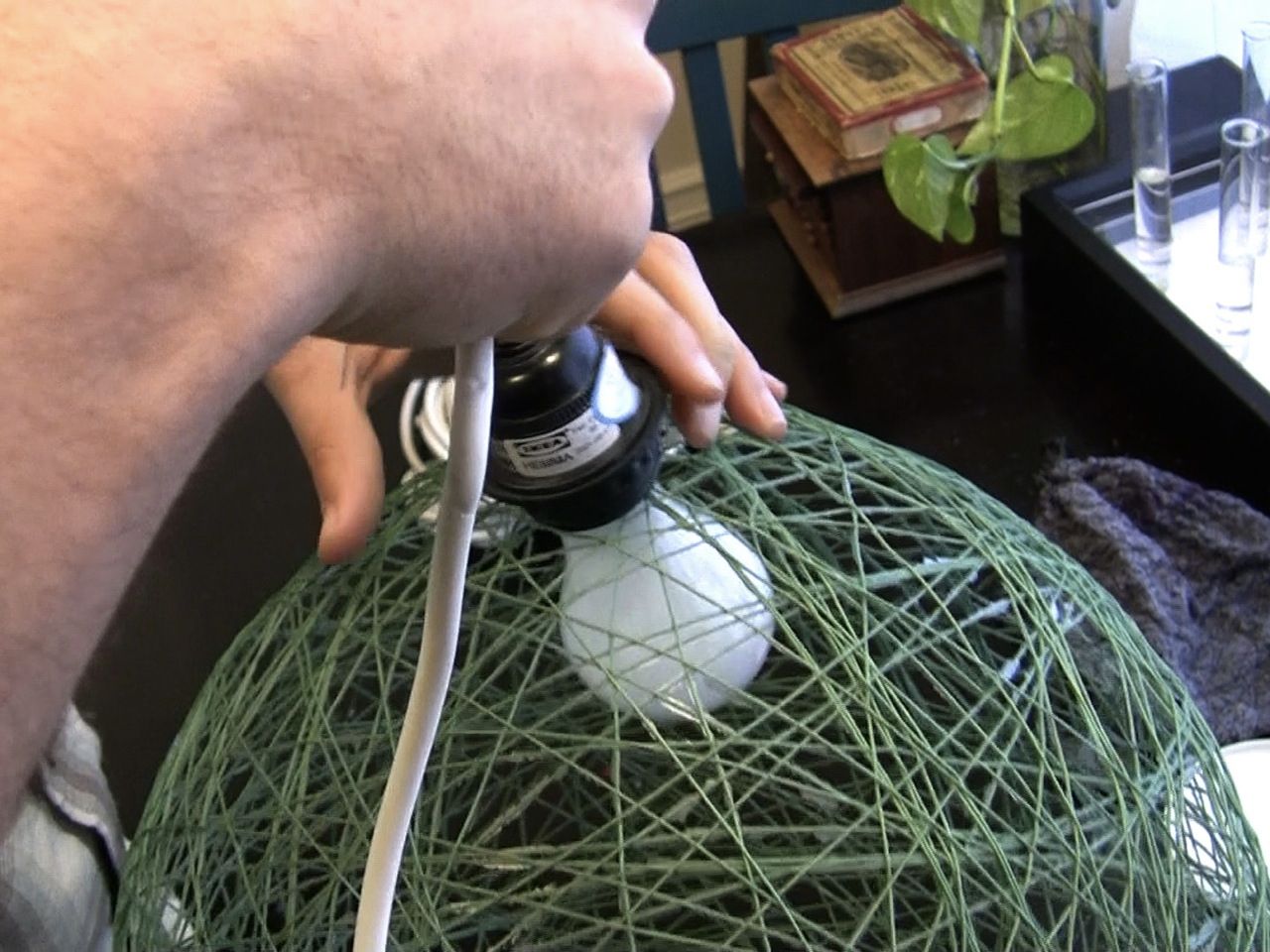 String Pendant Lamp : 9 Steps (with Pictures) - Instructables