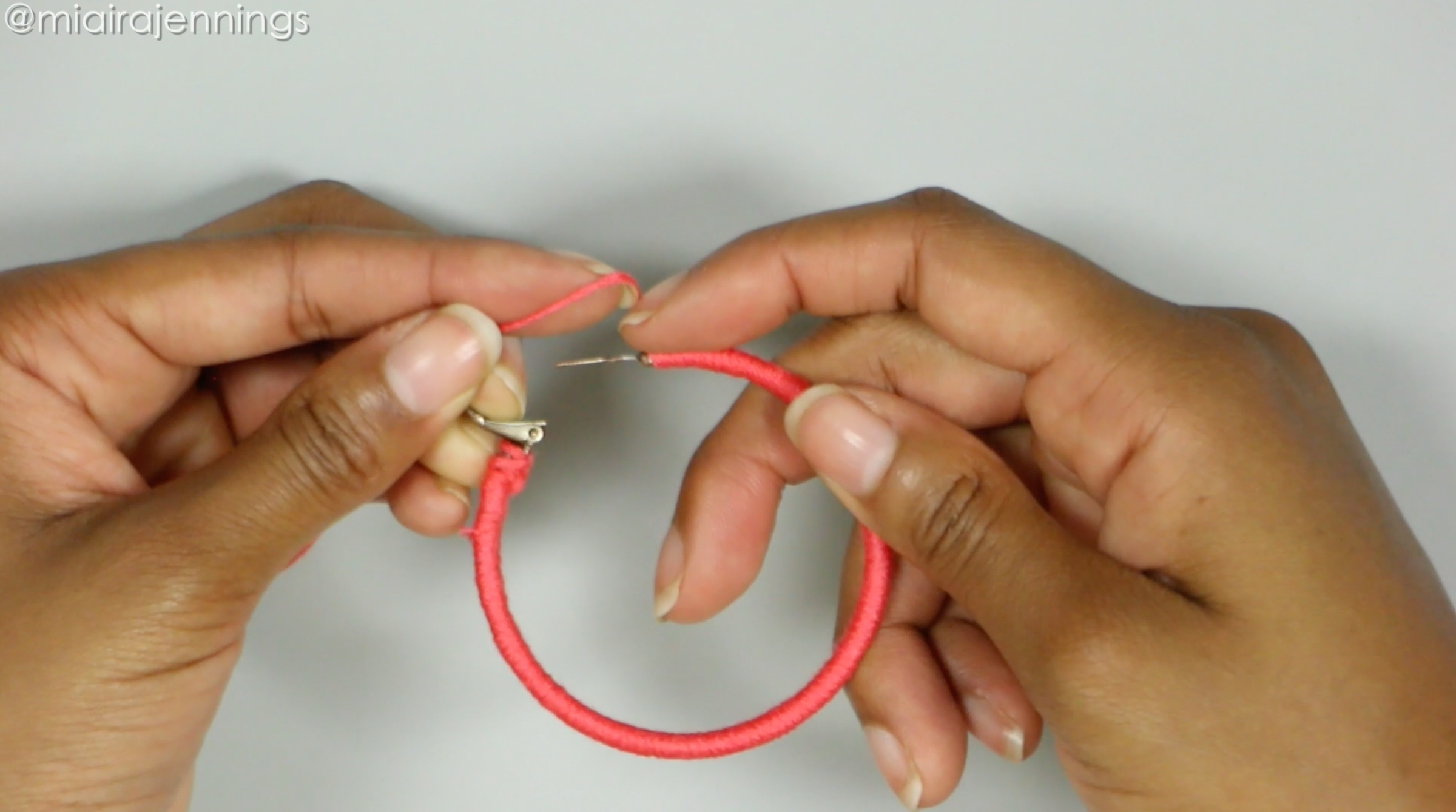 DIY Tassel Hoop Earrings : 6 Steps - Instructables