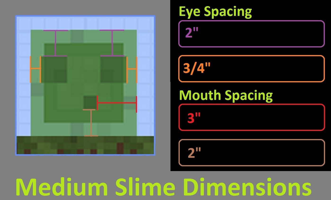 Minecraft Slime Face