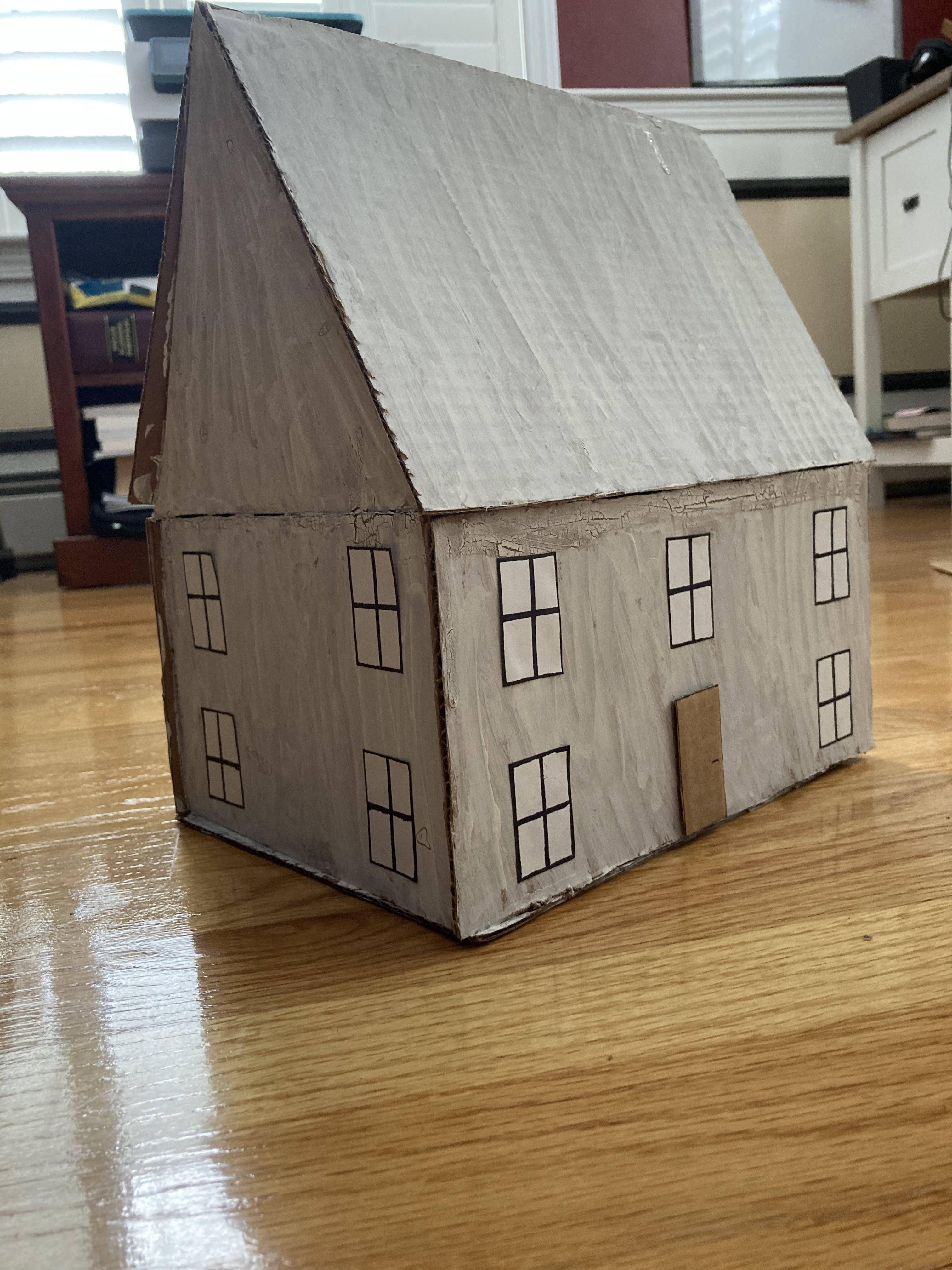 DIY 3D Cardboard House : 13 Steps - Instructables