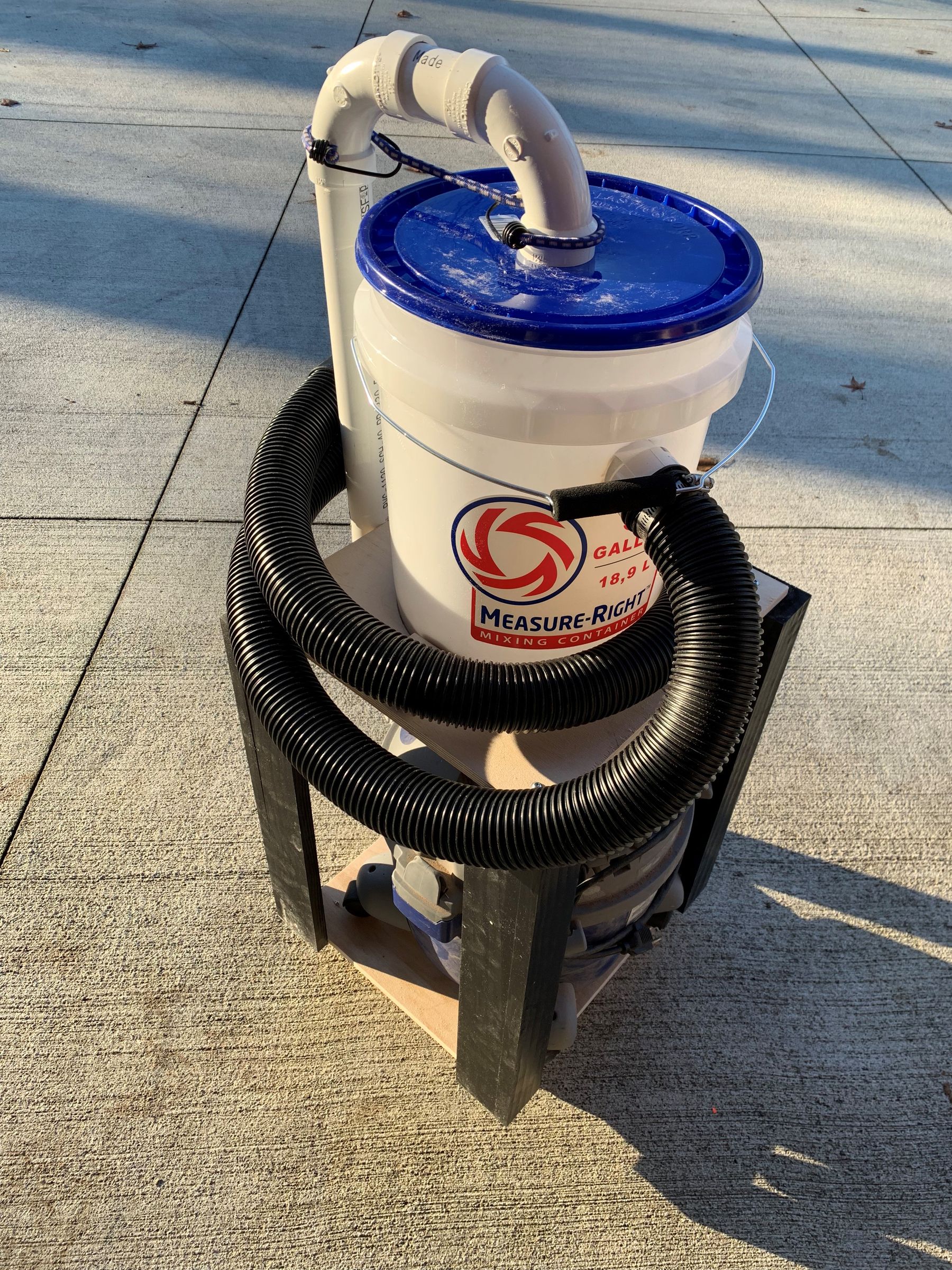Simple Dust Collection Cart : 6 Steps - Instructables
