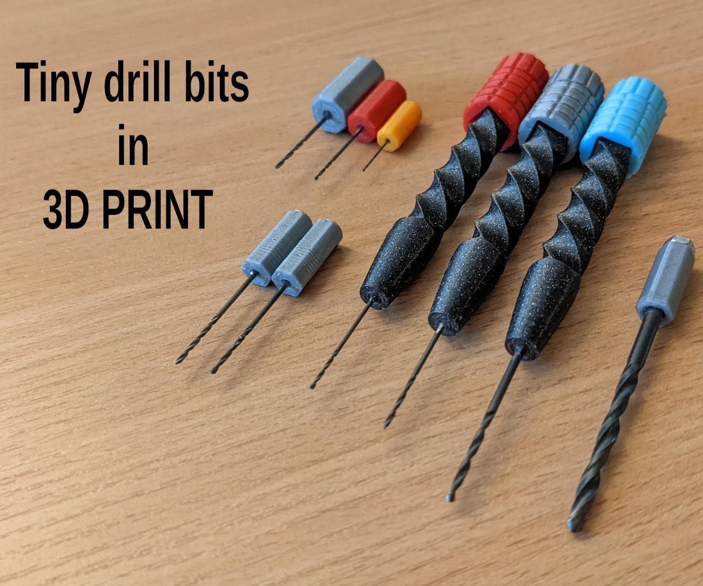 Tiny Drill Bits in 3D Print : 5 Steps (with Pictures) - Instructables