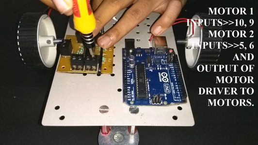 Diy Gyroscope Controlled Robot Using Arduino In 4 Steps 4 Steps