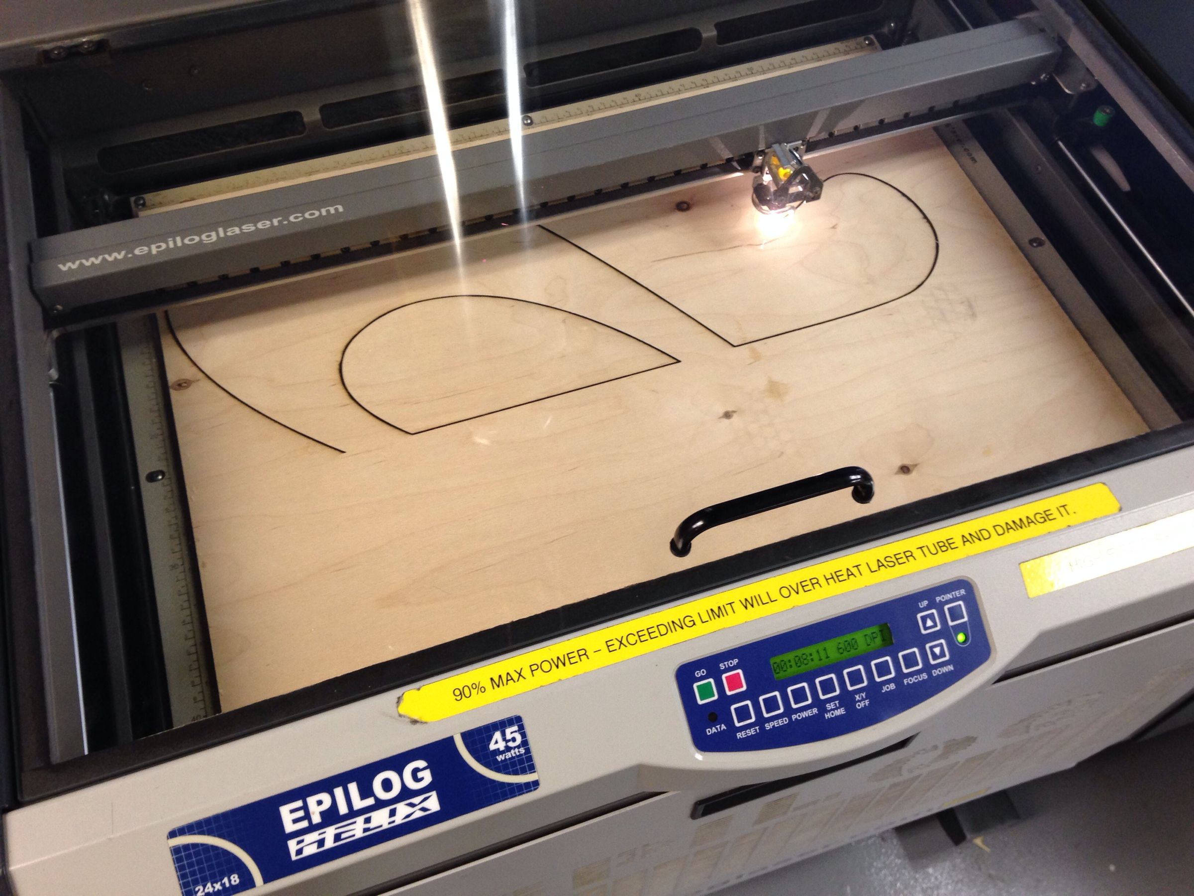 Laser Cutter / Engraver - Large Wooden Letter : 7 Steps - Instructables