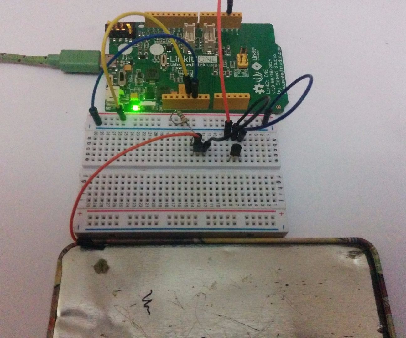 Touch Switch Using the Linkit One : 4 Steps (with Pictures) - Instructables