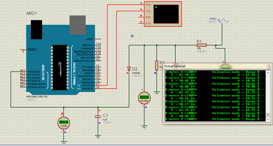 Digital Voltmeter Using Arduino : 3 Steps - Instructables