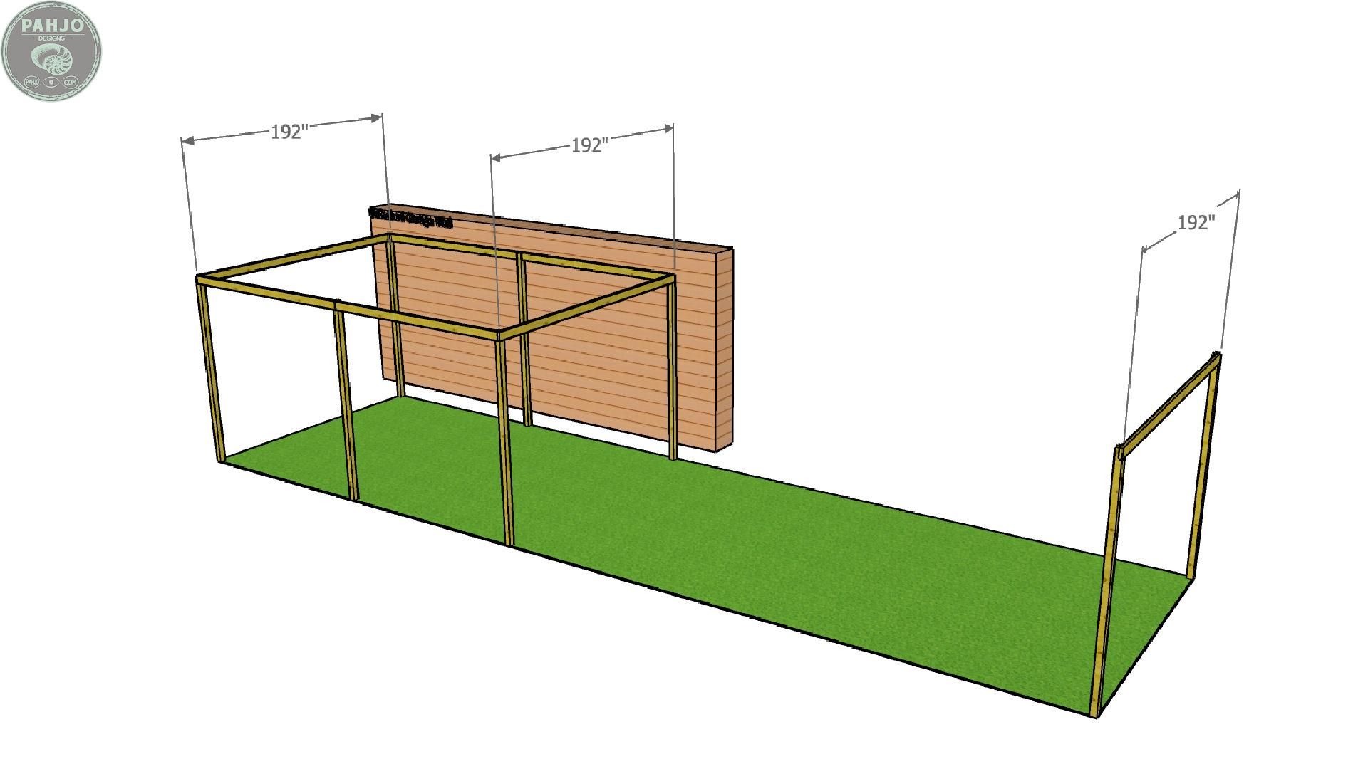 How to Build a Batting Cage in Backyard : 18 Steps (with Pictures ...