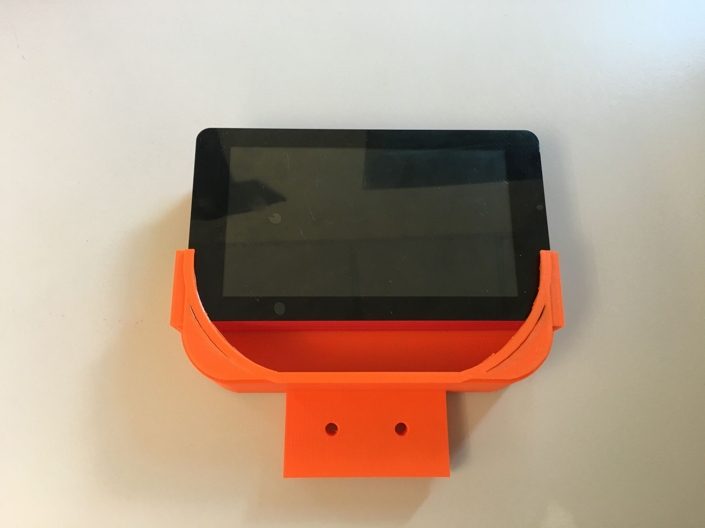 3D Printed Raspberry Pi Tablet and Cradle for VEX Practice Fields : 6 ...