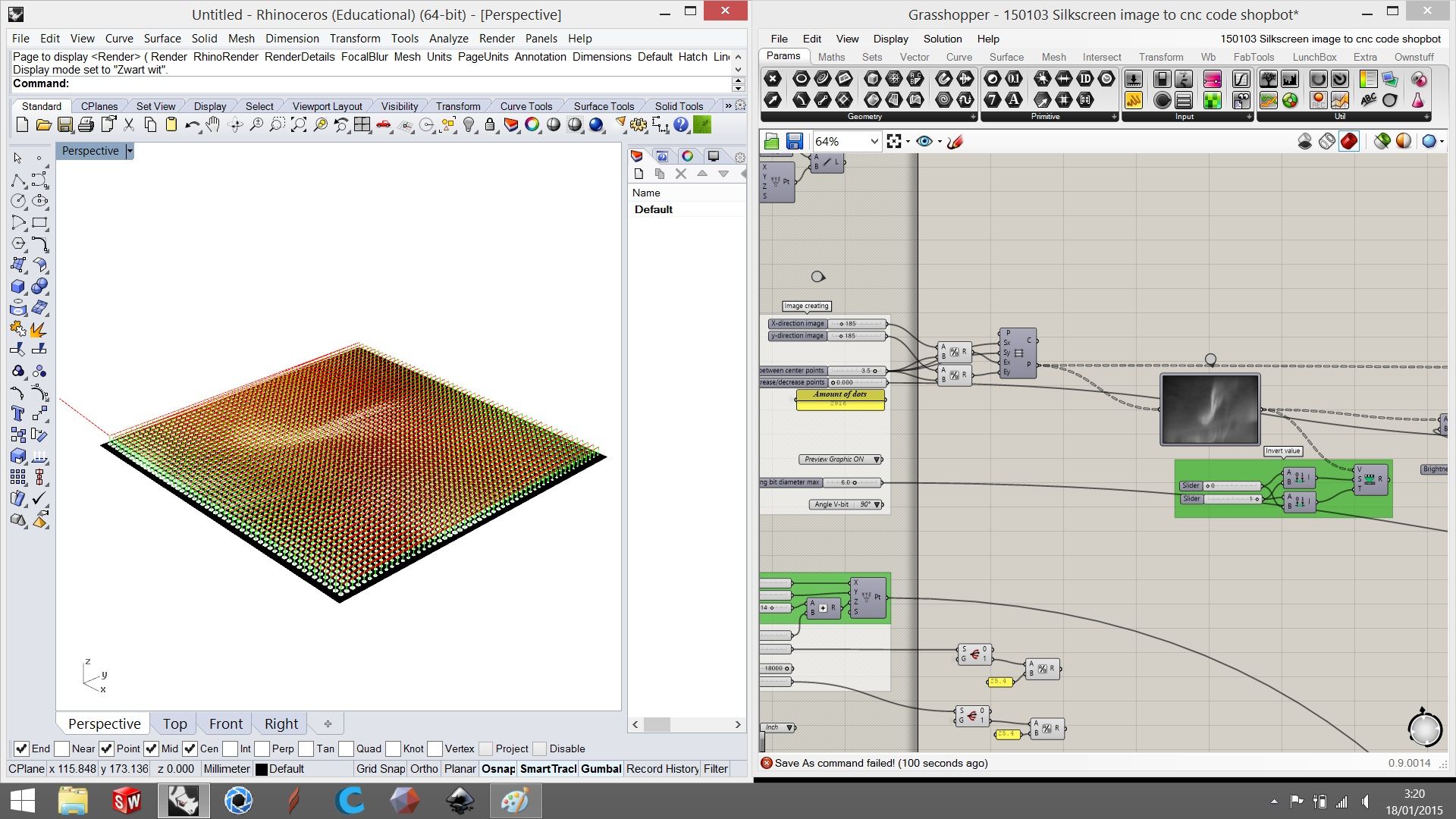 Make Awesome 3D Geometry by Programming CNC-code : 8 Steps (with ...
