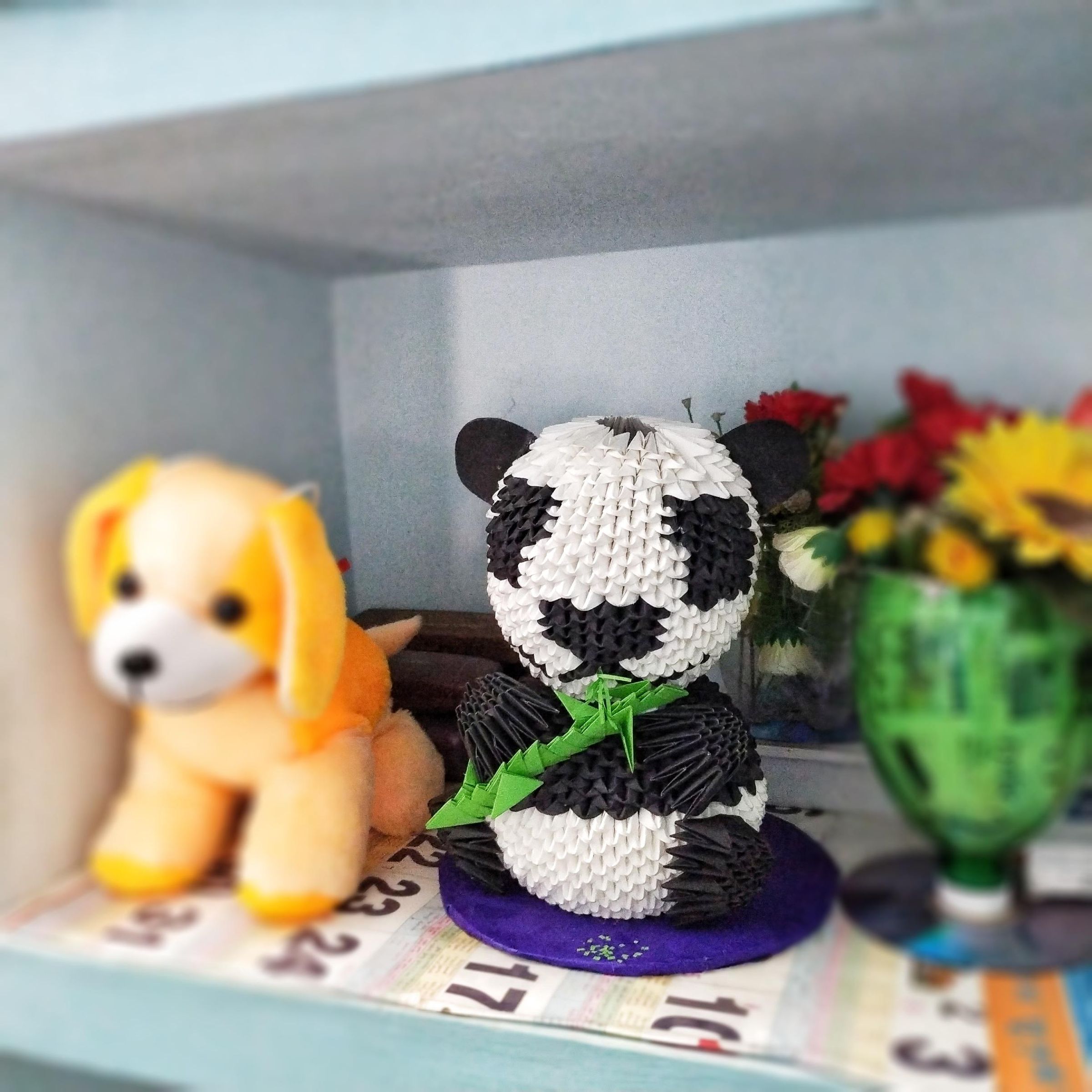MODULAR ORIGAMI 3D PANDA : 17 Steps (with Pictures) - Instructables