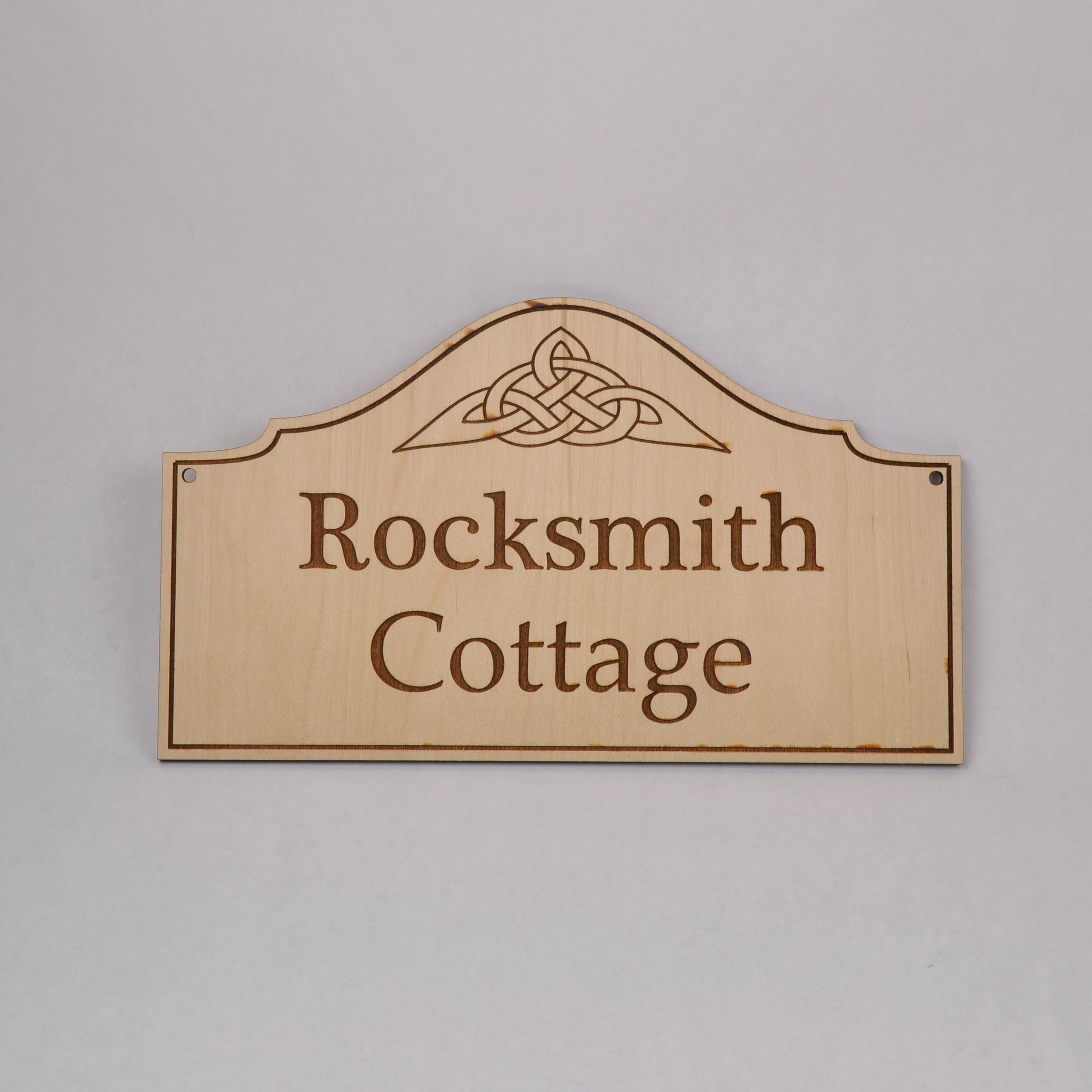Laser Cut House Sign - Instructables