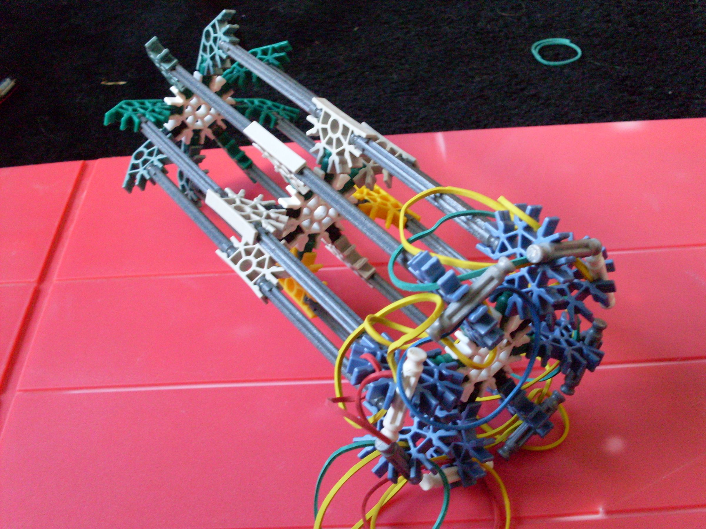 Smaller Knex Semi-Automatic Revolver : 6 Steps - Instructables