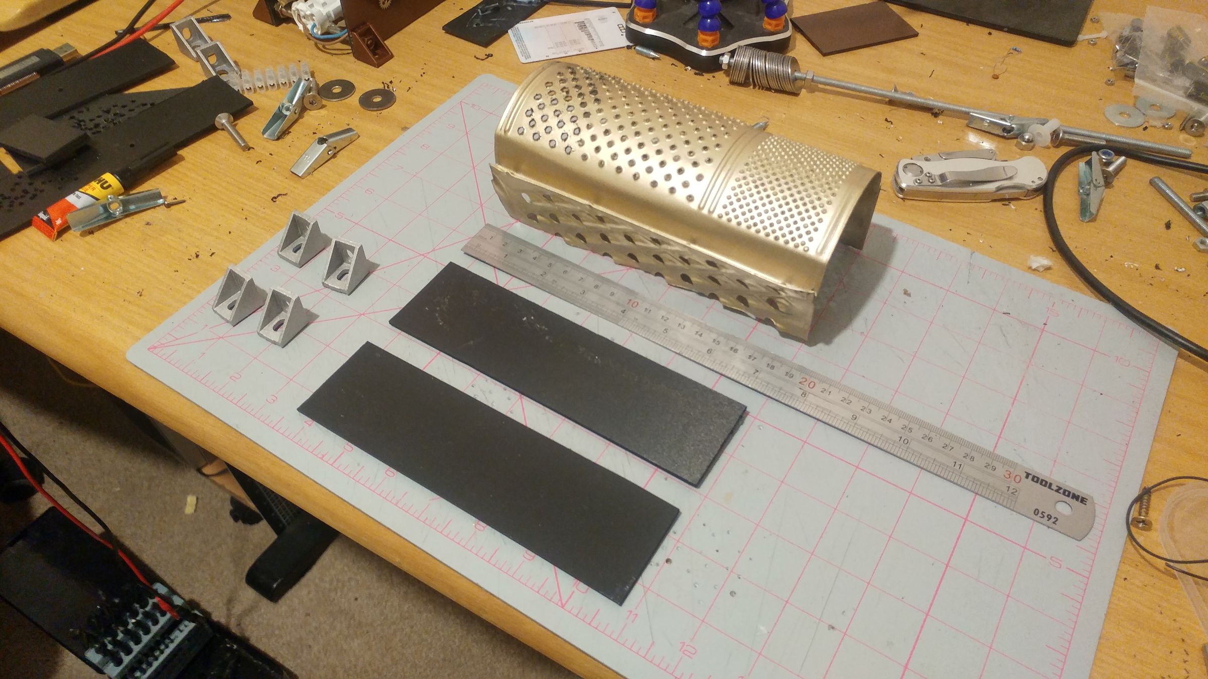 Steampunk Cheese Grater Lights : 6 Steps - Instructables