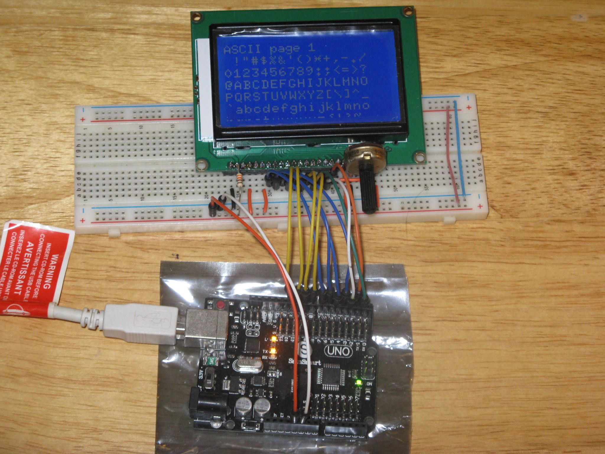 Testing a Graphic LCD Module : 8 Steps (with Pictures) - Instructables