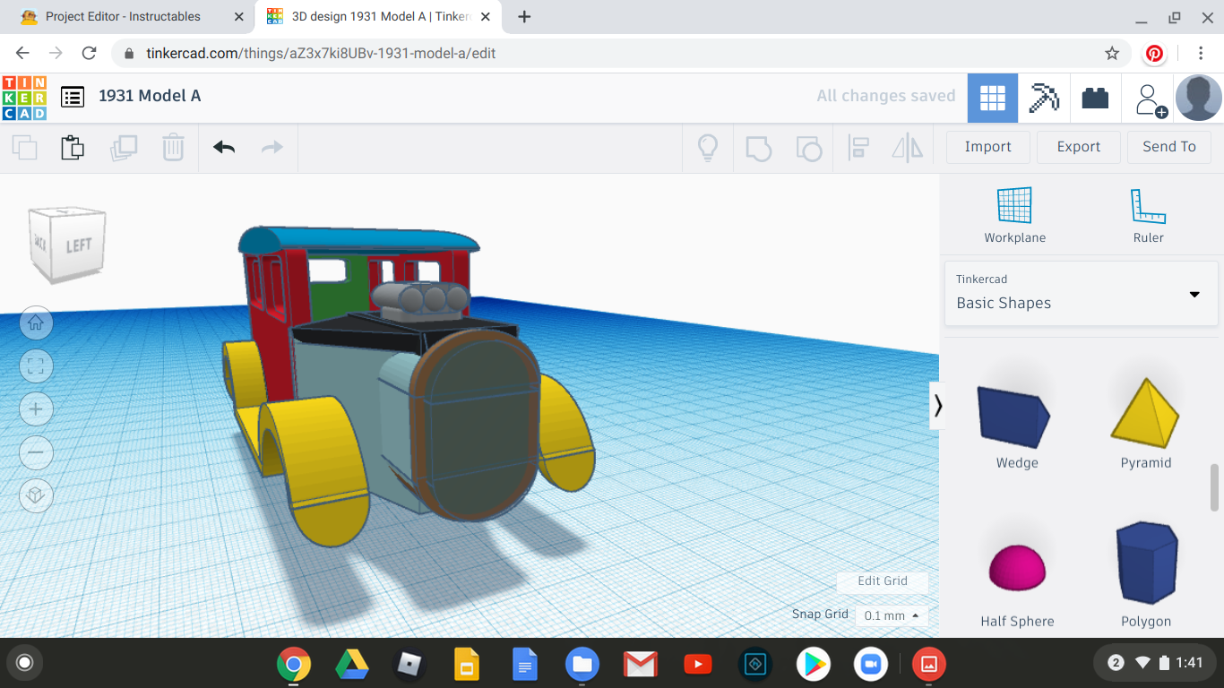 How to Make a Model a and Scene Using Tinkercad : 33 Steps (with ...