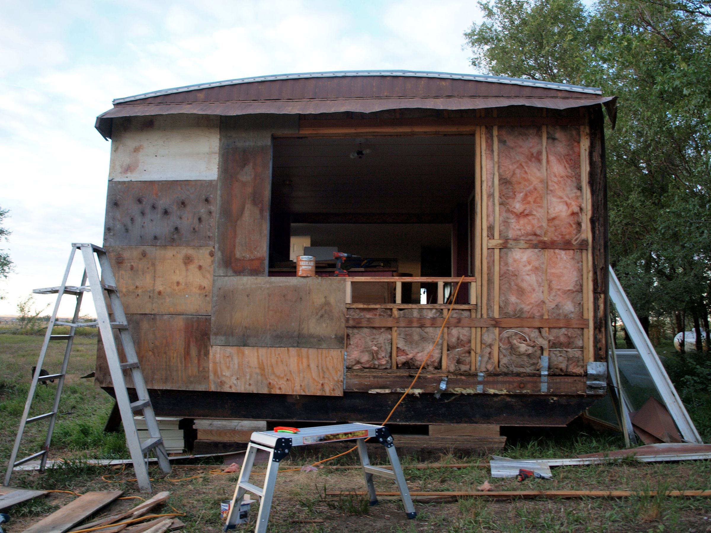 Turning a Trashed Mobile Home Into a Shop : 20 Steps (with Pictures ...