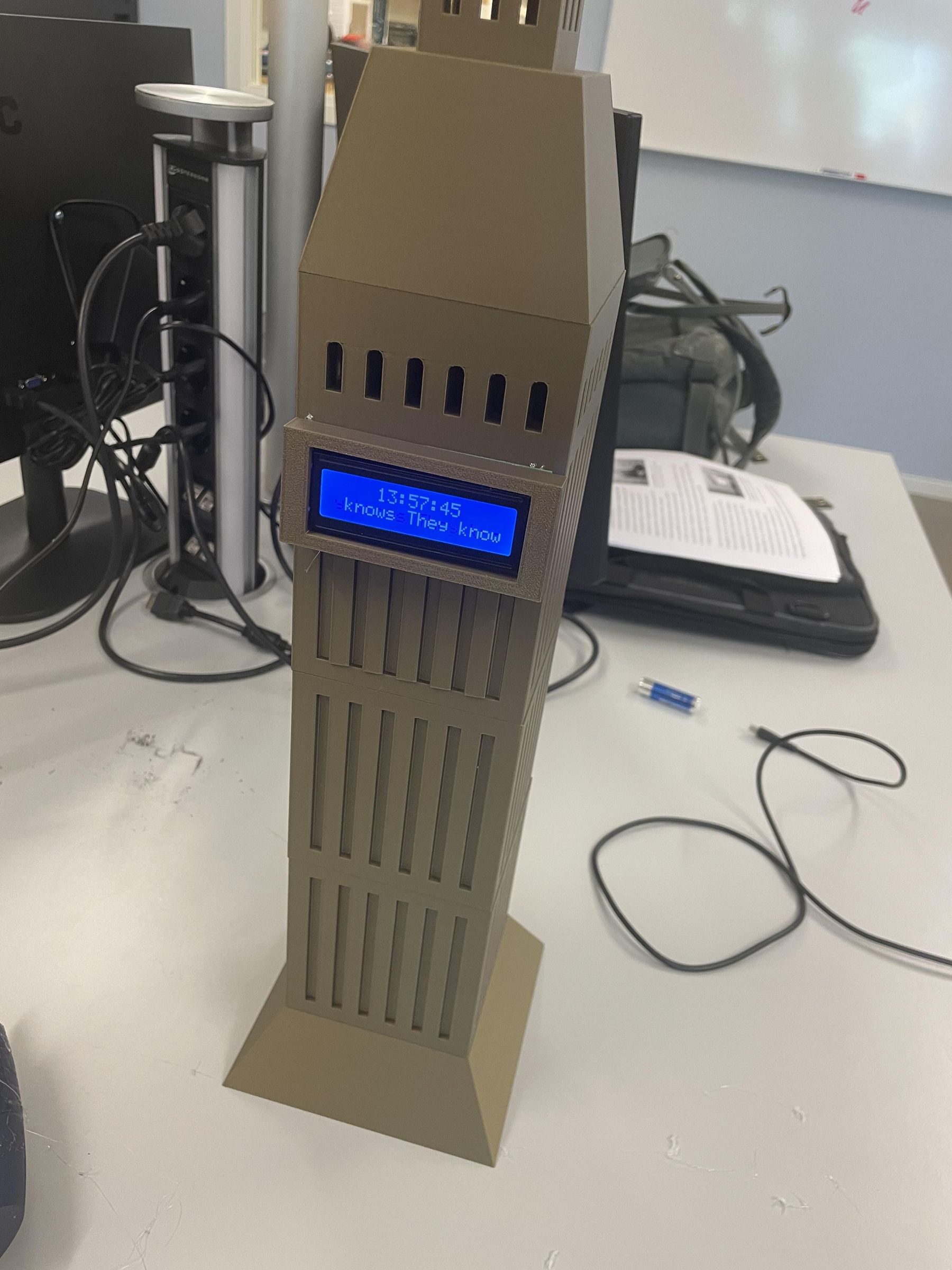 Clock Tower - Arduino Clock : 3 Steps - Instructables