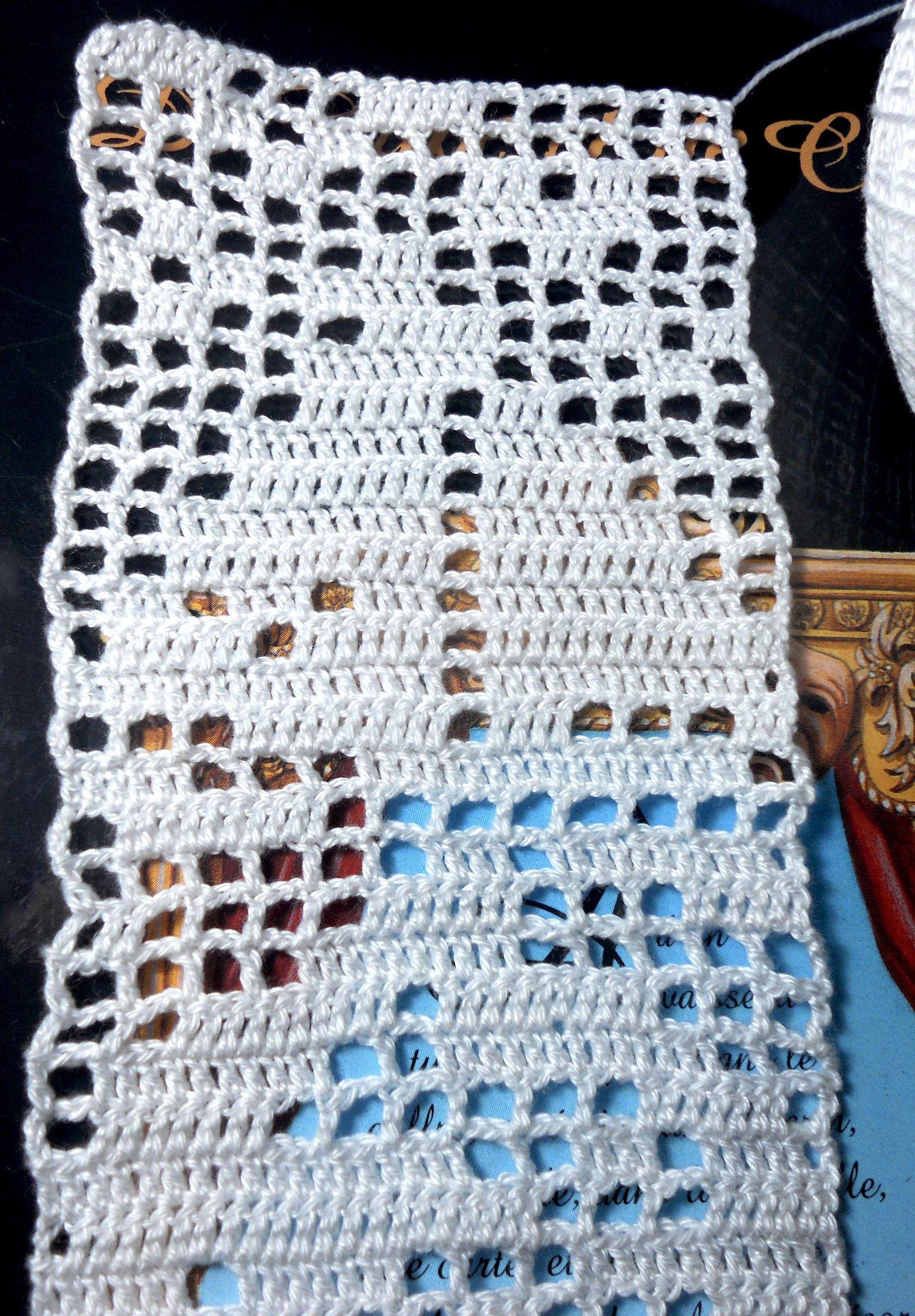 Filet Crochet Bookmark for Kids : 13 Steps (with Pictures) - Instructables