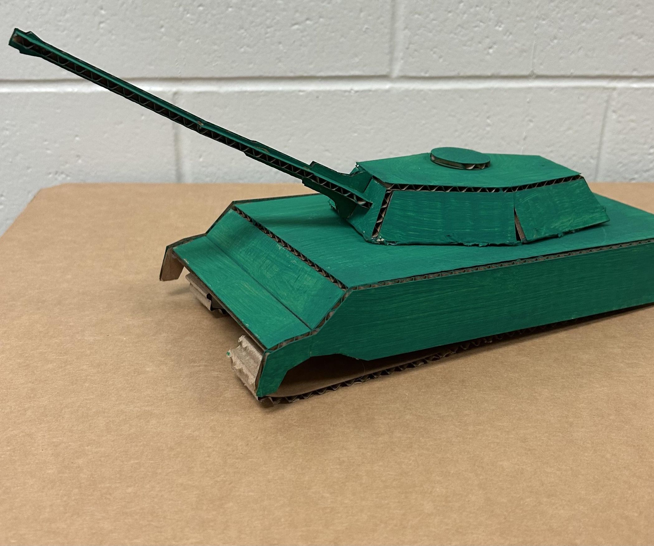 Cardboard Tank : 3 Steps - Instructables