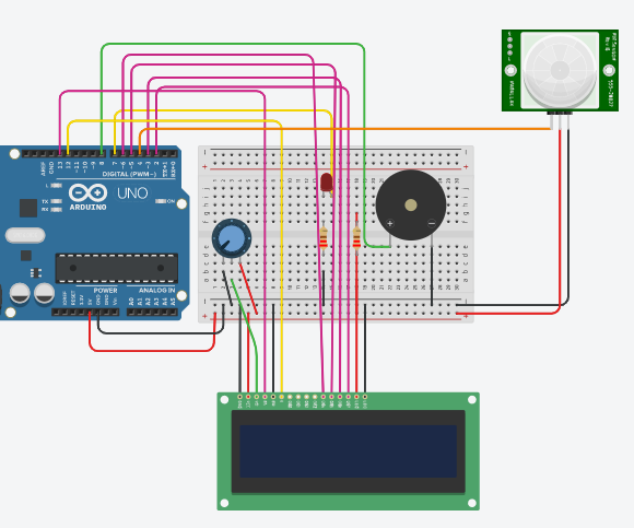 Theft Alarm on Tinkercad - Tinkercad