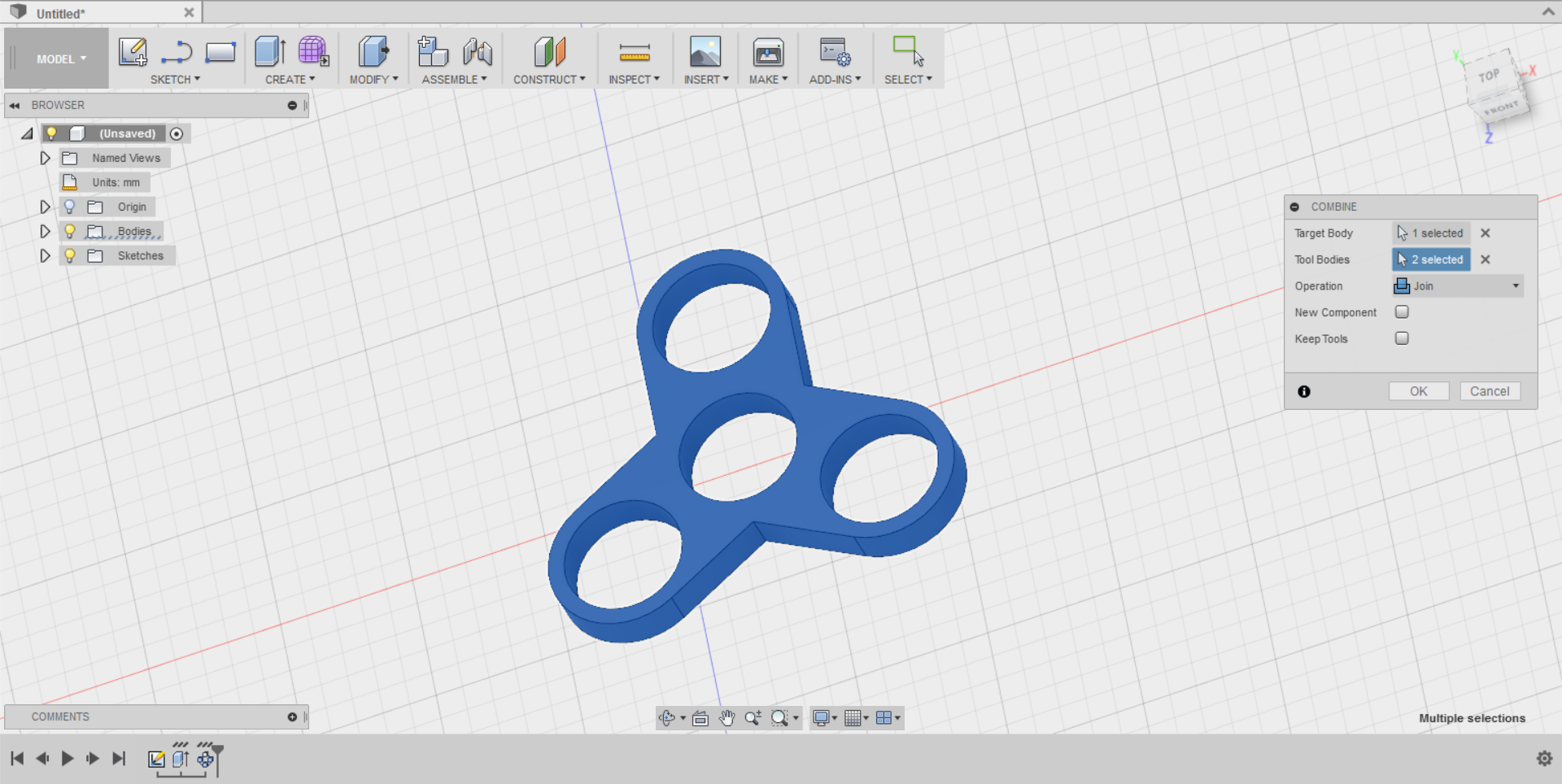 Fusion 360 Fidget Spinner : 8 Steps (with Pictures) - Instructables