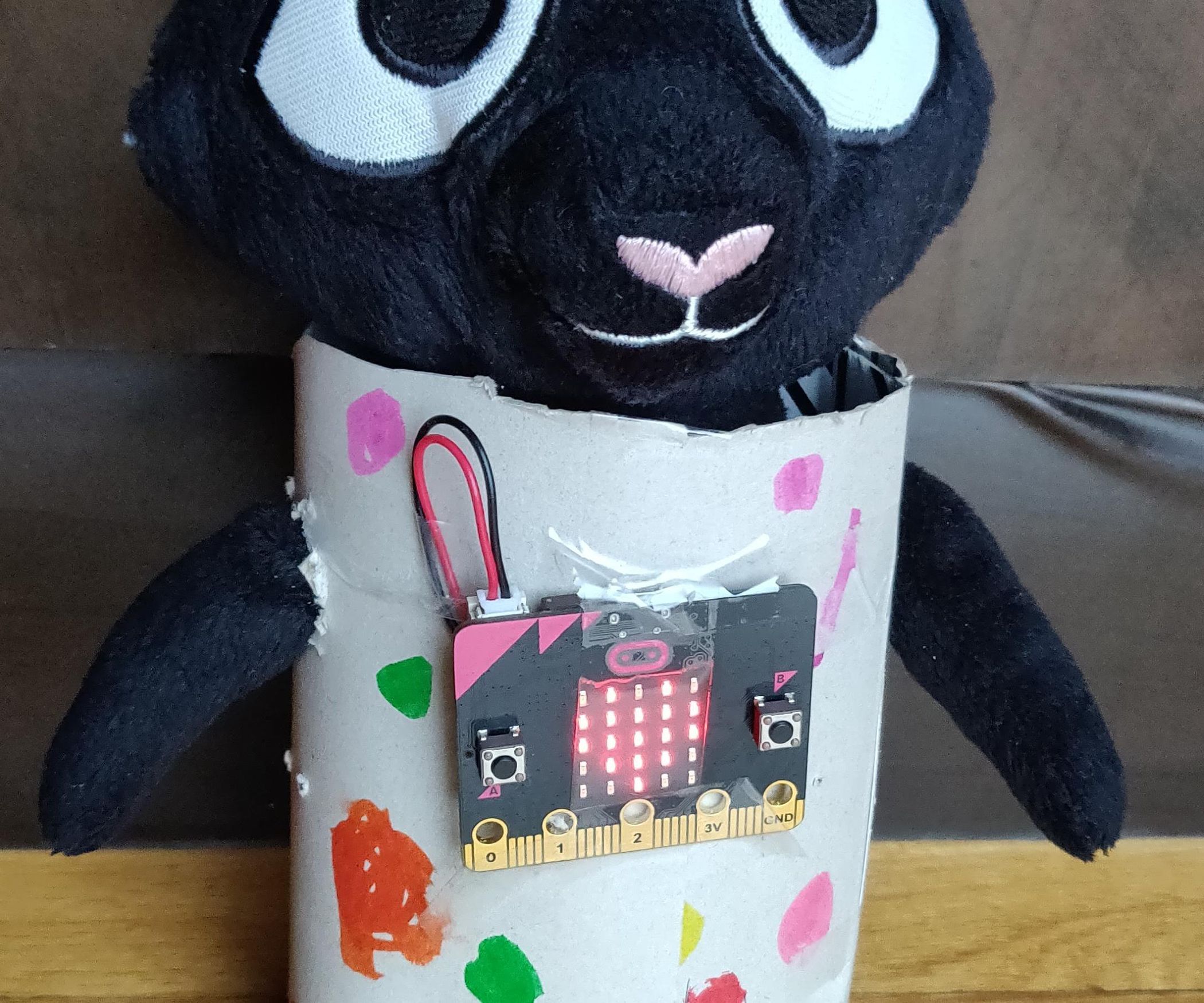 Micro:bit Halloween Stuffed Toy Costume : 8 Steps - Instructables