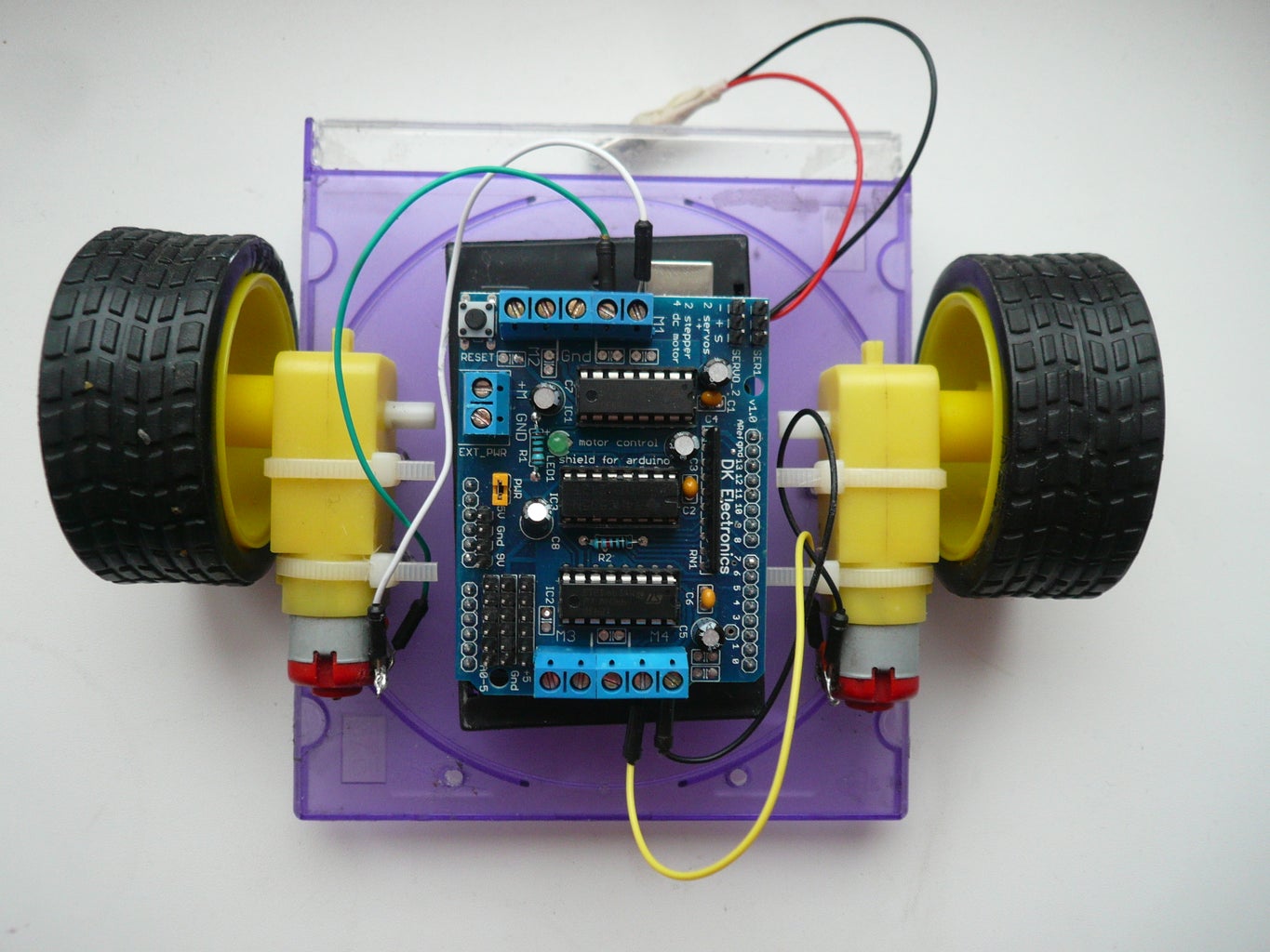 Arduino HC-SR04 Ultrasonic Rover : 5 Steps (with Pictures) - Instructables Arduino HC-SR04 Ultrasonic Rover : 5 Steps (with Pictures) - Instructables