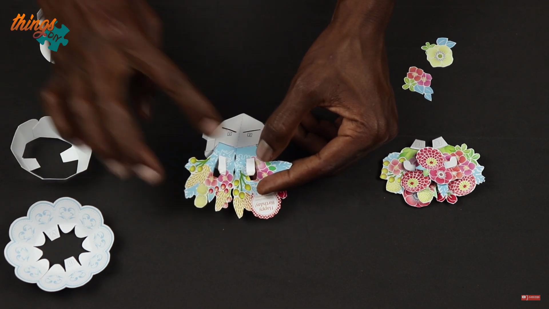 Pop Up Flower Birthday Card : 6 Steps - Instructables