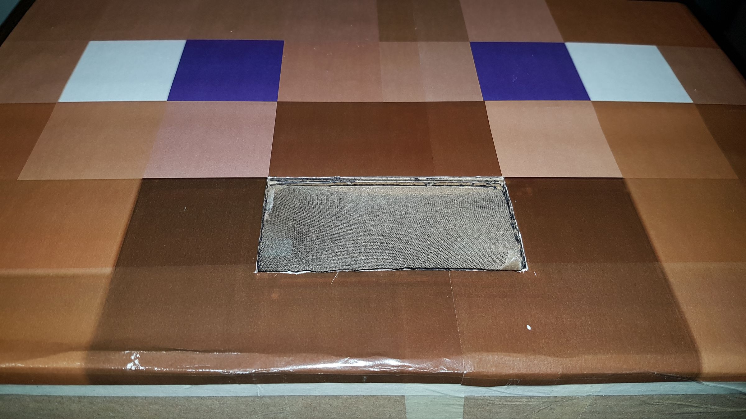 Minecraft Steve Cardboard Box Costume DIY : 12 Steps - Instructables