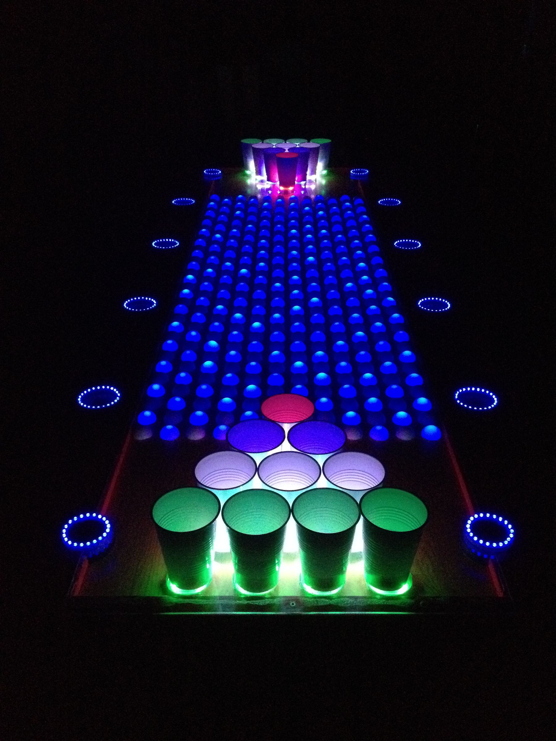 Interactive LED Beer Pong Table : 88 Steps (with Pictures) - Instructables