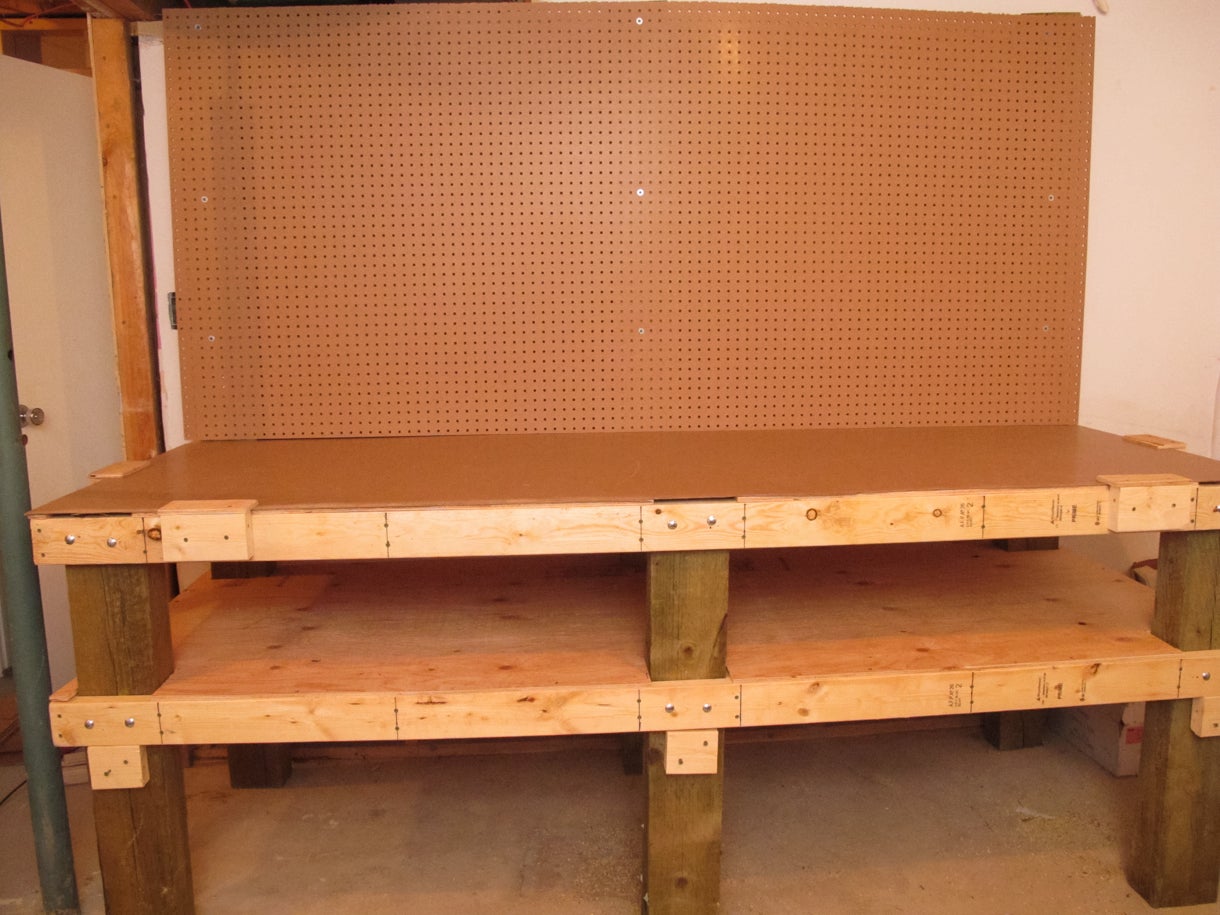 Heavy Duty Workbench With Loads of Storage : 16 Steps (with Pictures ...