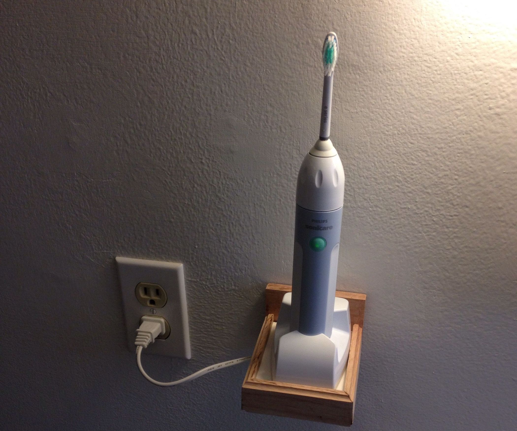 Electric Toothbrush Holder : 6 Steps - Instructables