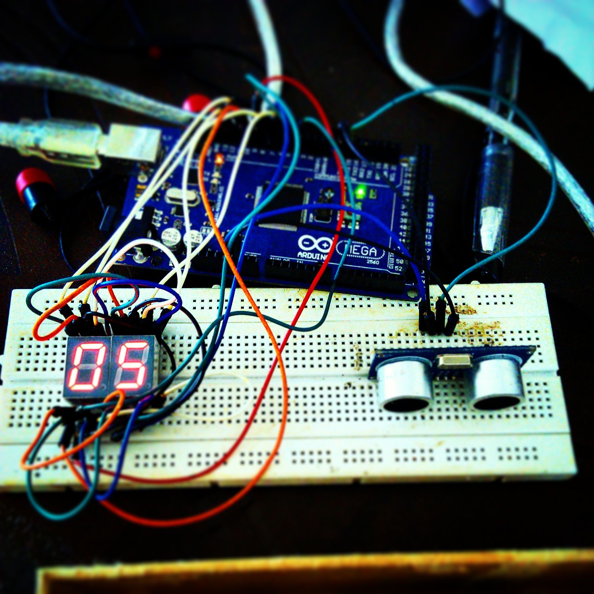 PING With Two 7 Segment LED Displays. : 4 Steps - Instructables