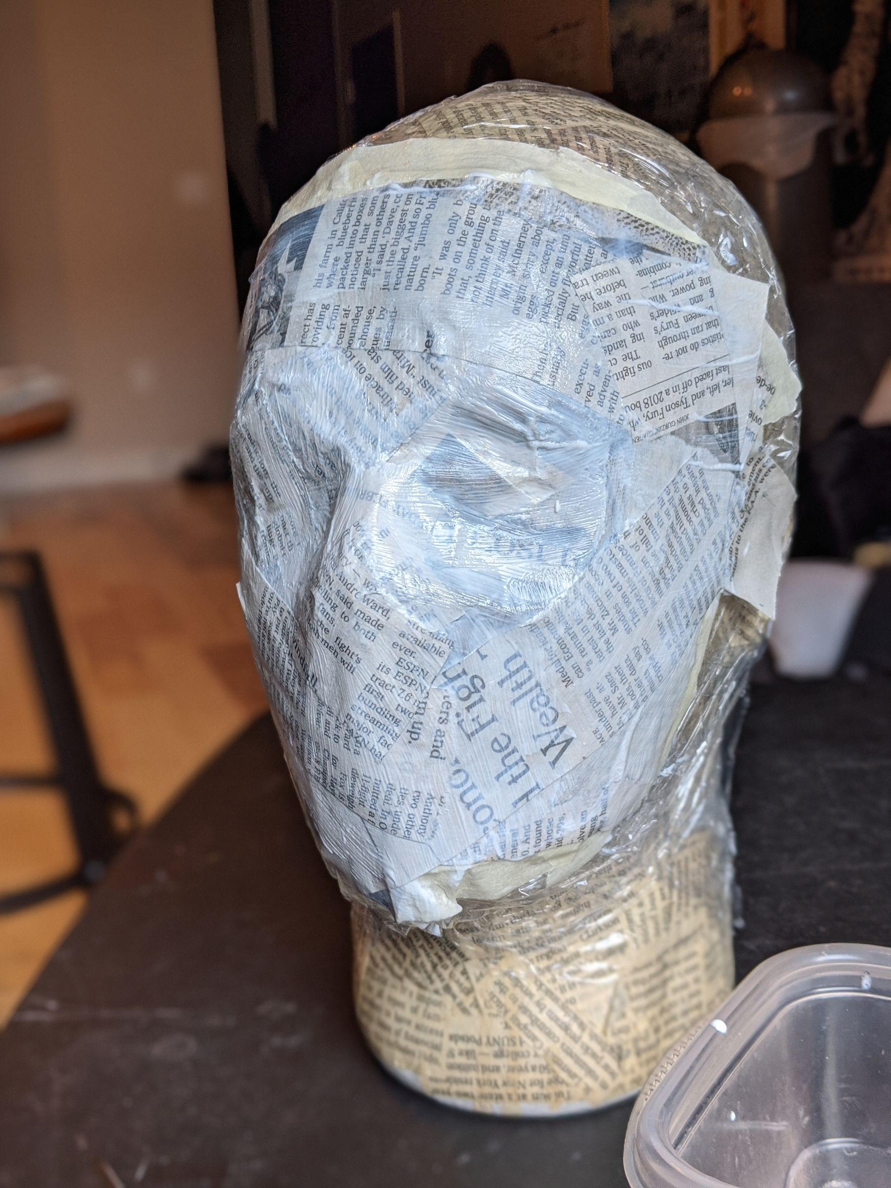 Paper Mache Mask : 11 Steps (with Pictures) - Instructables