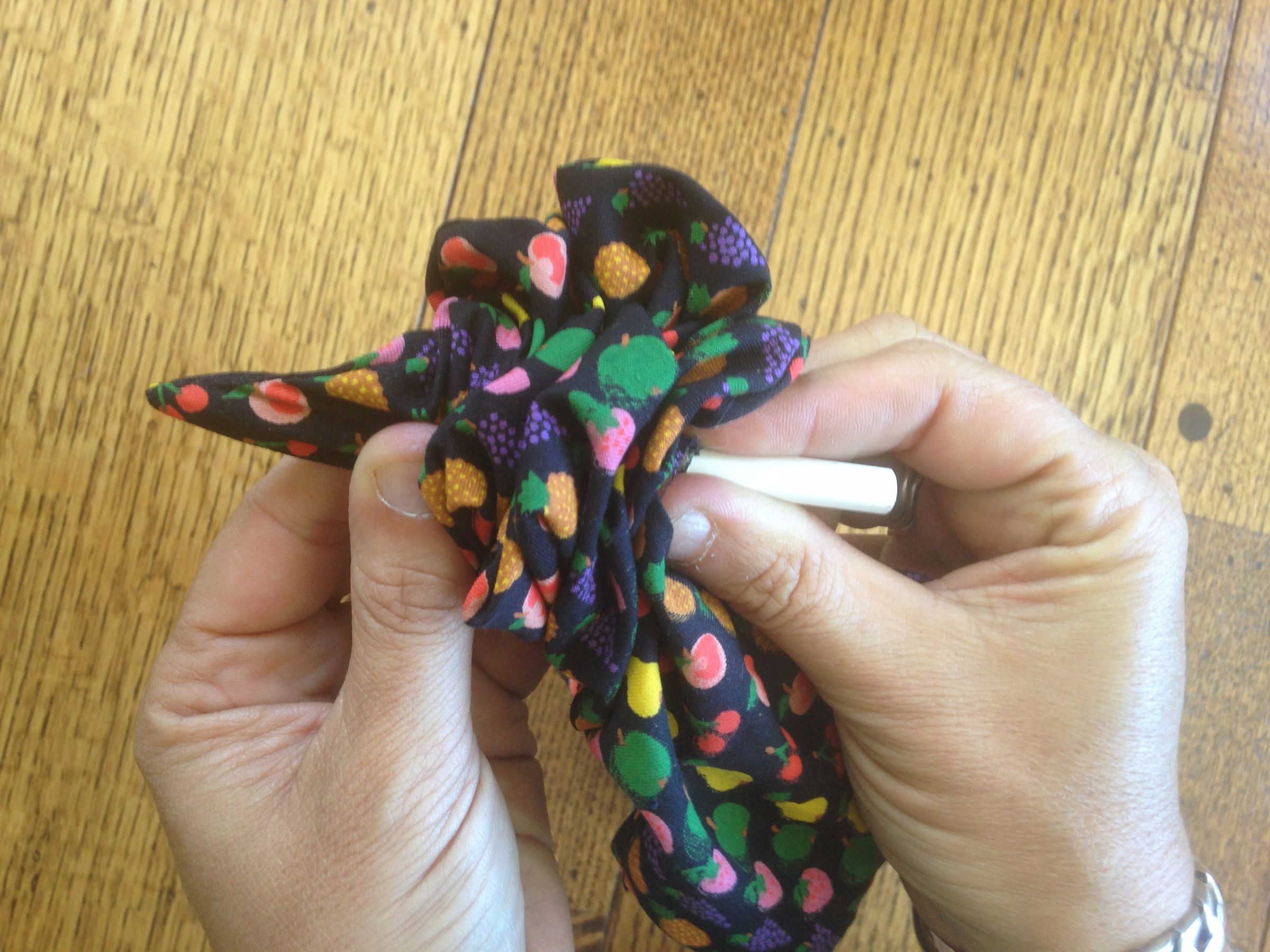 Sew a Vintage Style Head Wrap Scarf : 7 Steps (with Pictures ...